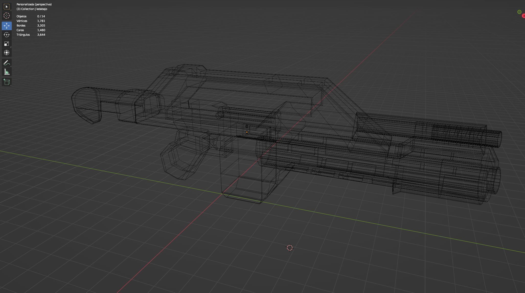 3D model M41A Pulse Rifle VR / AR / low-poly | CGTrader