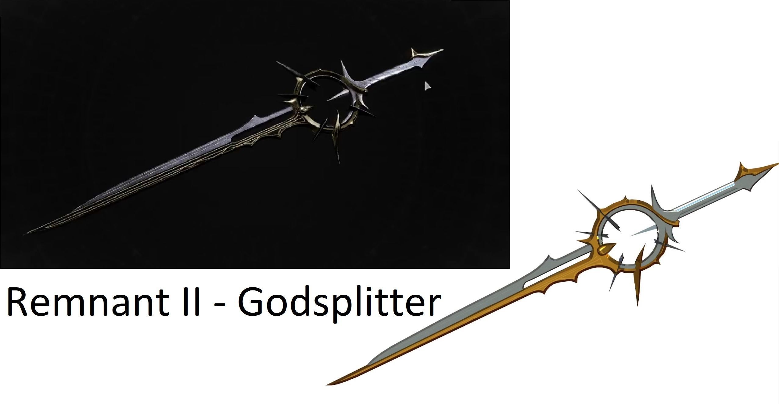 The Godsplitter sword from Remnant II 3D model | CGTrader