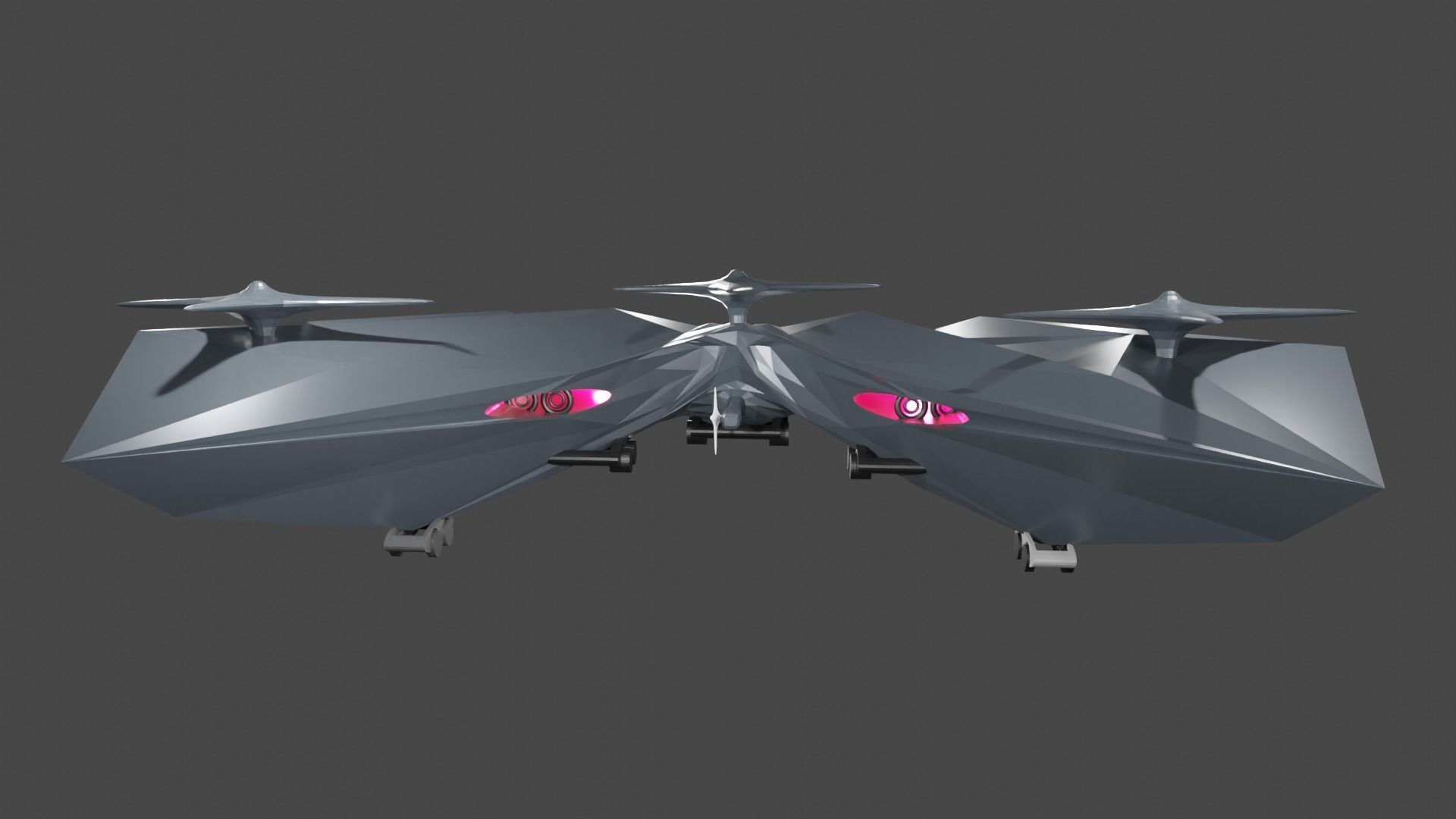 3D model 3D modern well-built fighter aircraft model VR / AR / low-poly ...
