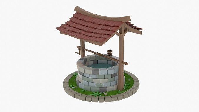 3D model Stylized Well VR / AR / low-poly | CGTrader