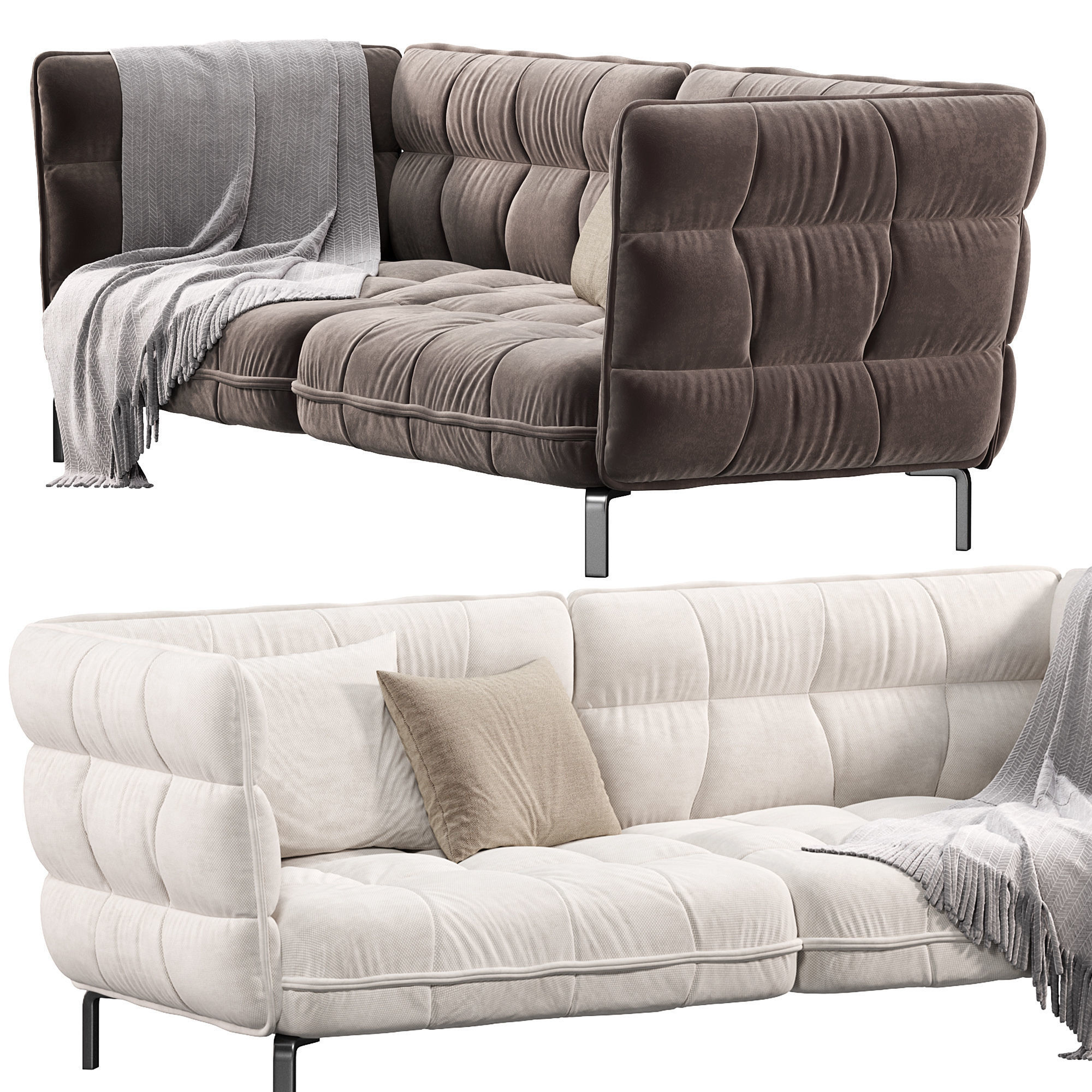 Husk Sofa by PATRICIA URQUIOLA 3D model | CGTrader