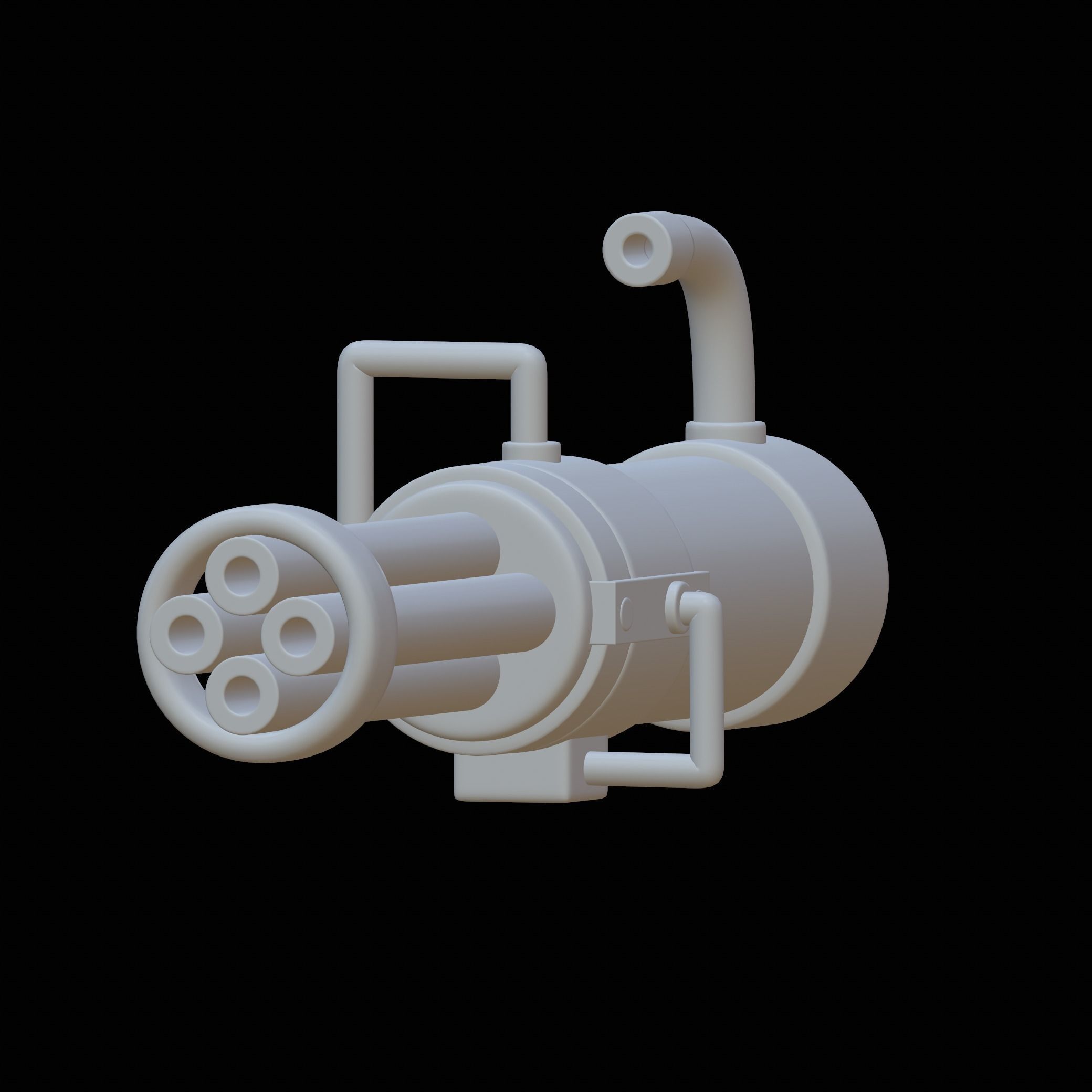 3D model gatling gun 3d modeling VR / AR / low-poly | CGTrader