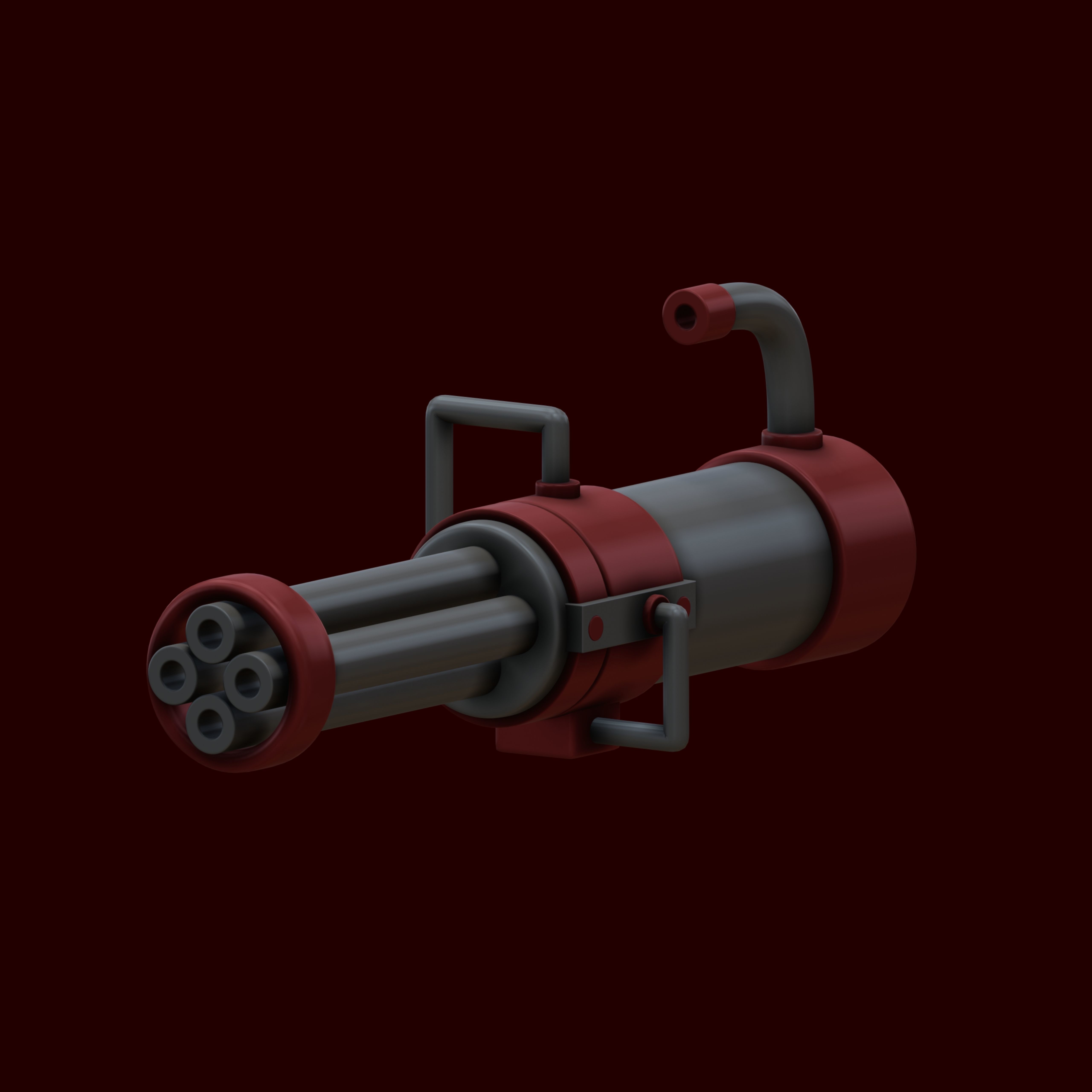 3D model gatling gun 3d modeling VR / AR / low-poly | CGTrader