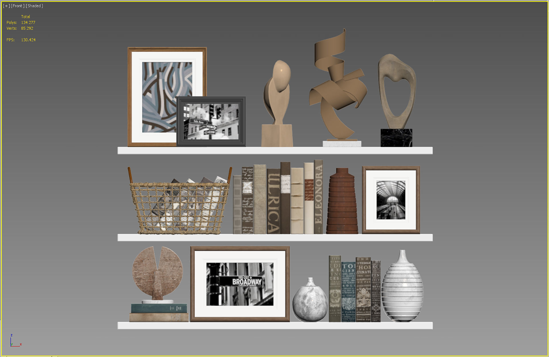 Decor Set 184 3D model | CGTrader