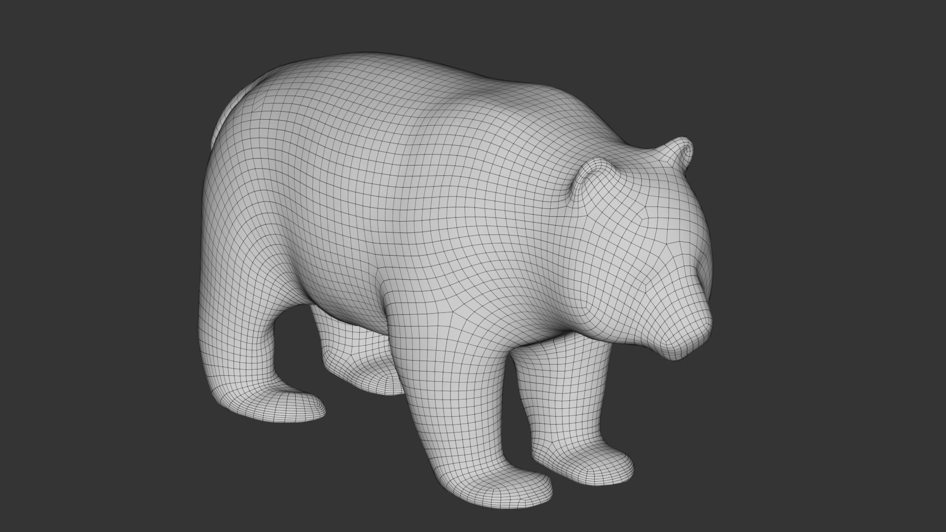 3D model panda VR / AR / low-poly | CGTrader