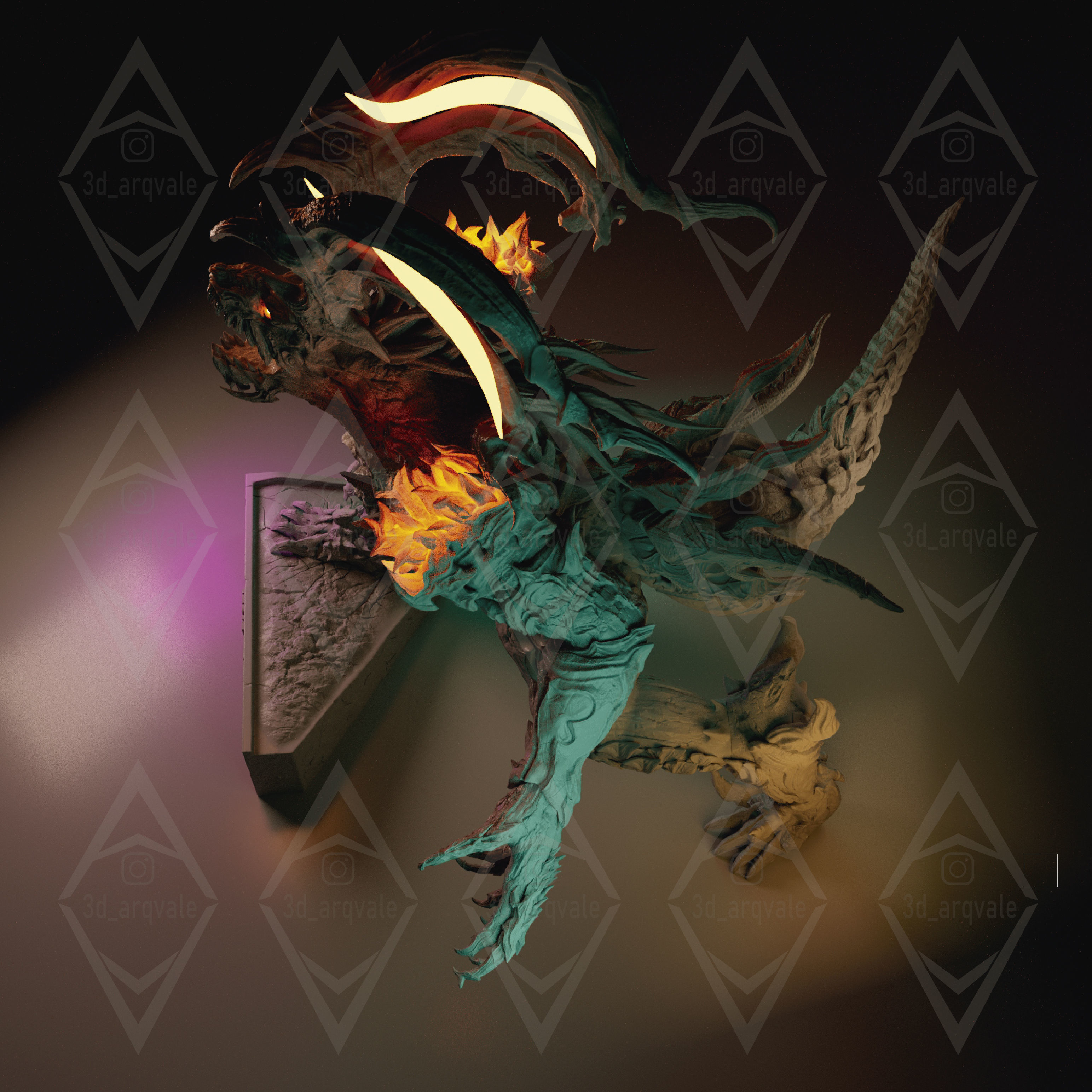Ifrit - Final Fantasy XVI 3D model 3D printable | CGTrader