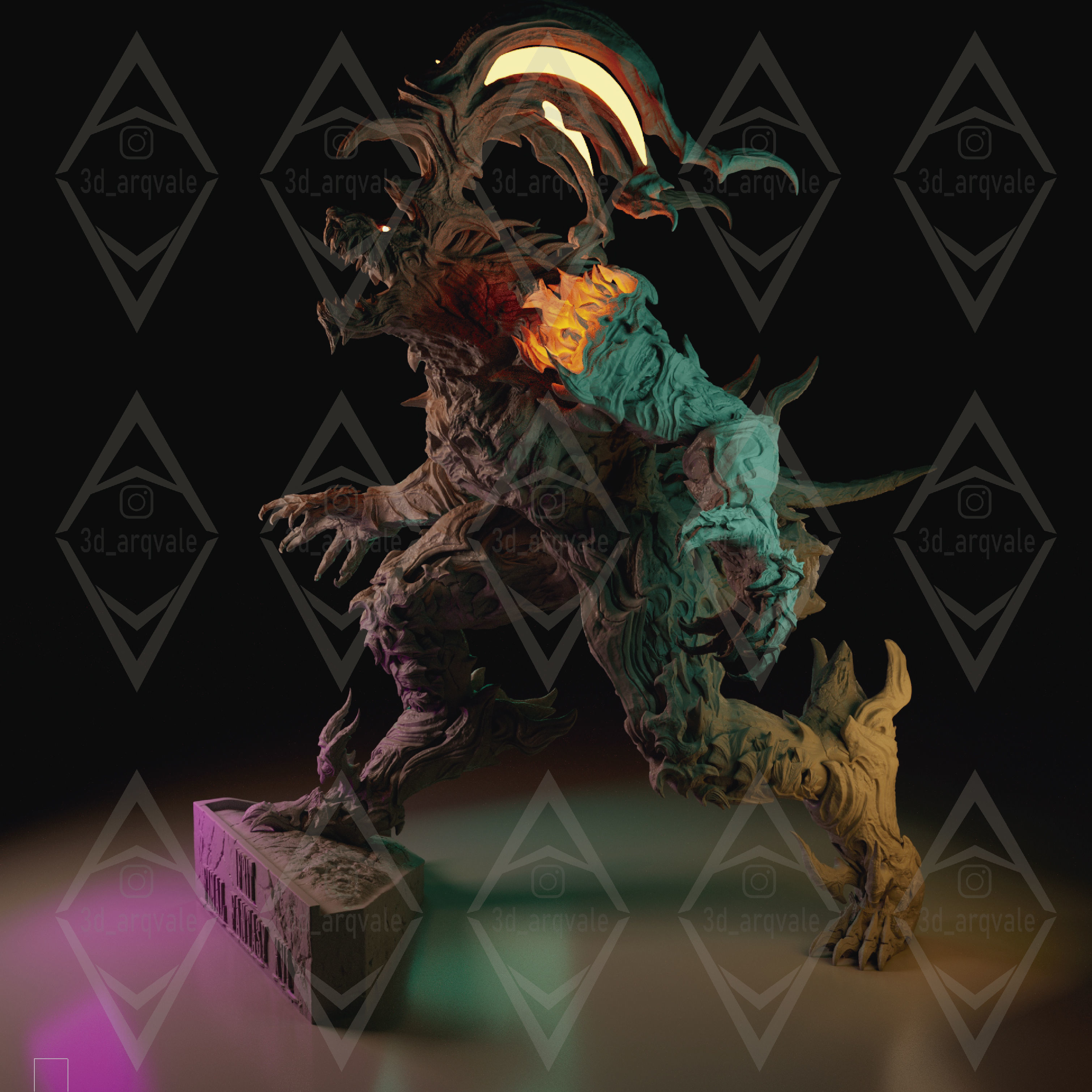 Ifrit - Final Fantasy XVI 3D model 3D printable | CGTrader