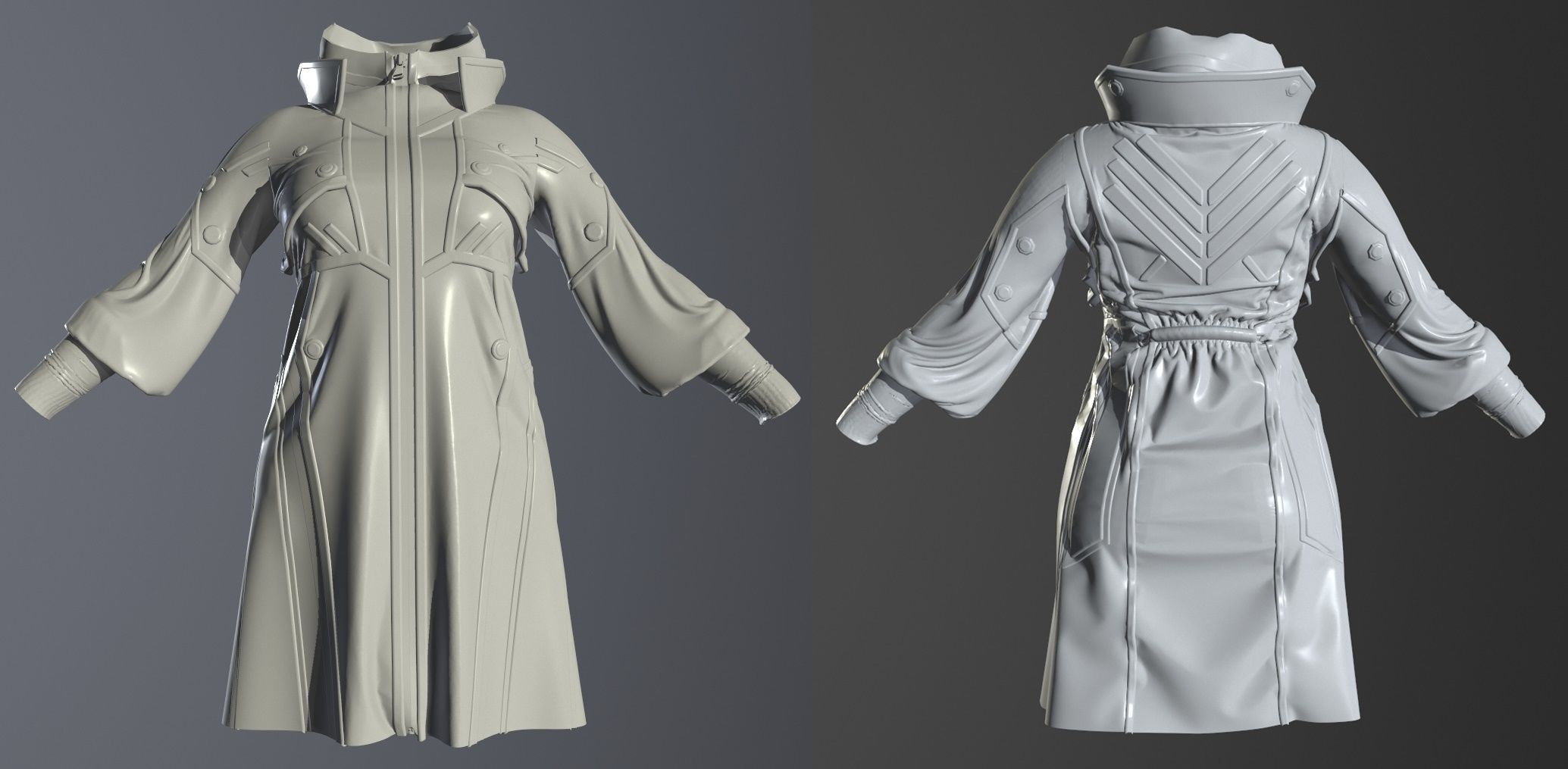 Space cloak 3D model | CGTrader