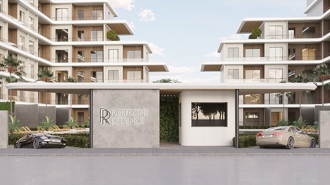 Residence Project 3D model | CGTrader