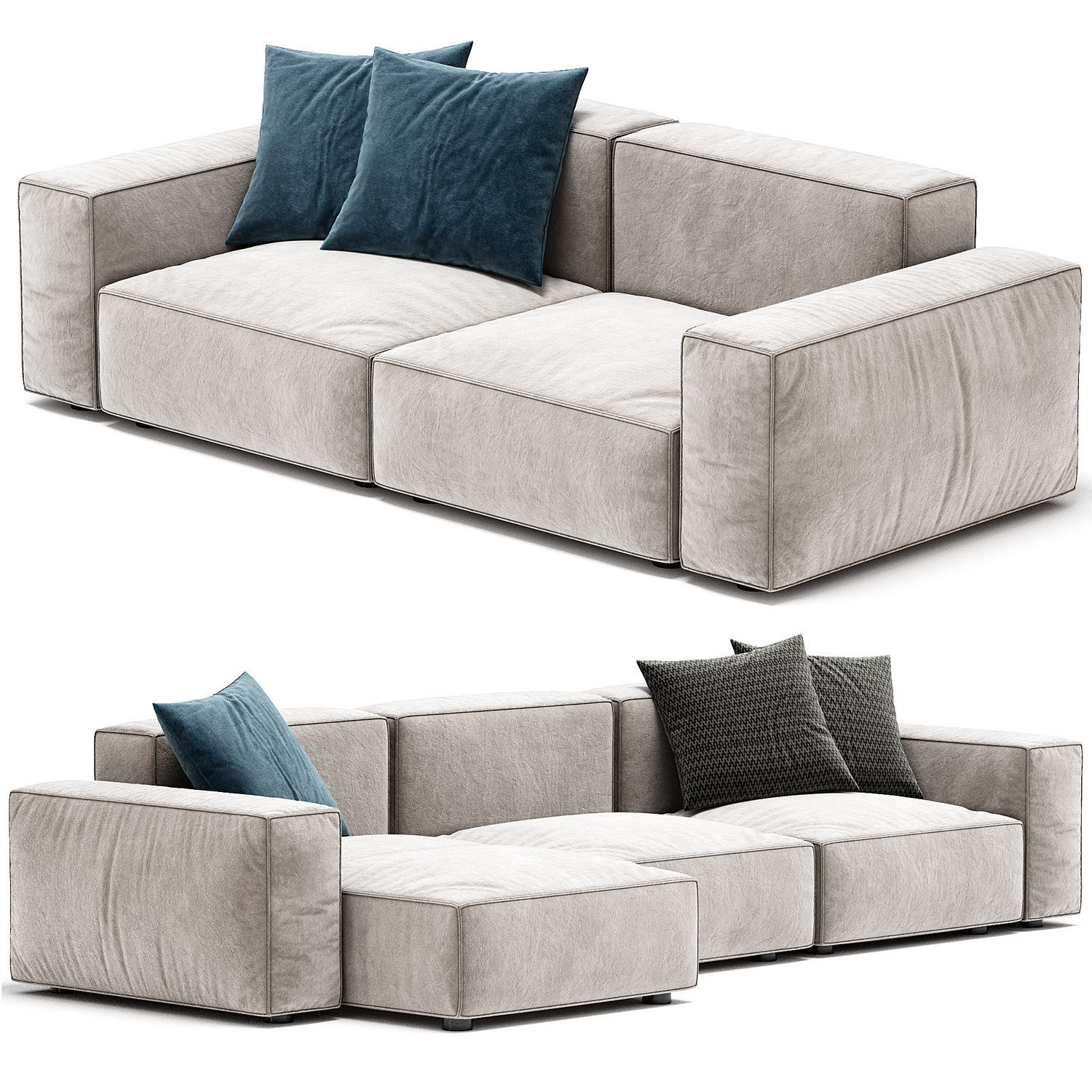 Porter Sofa 3D model | CGTrader