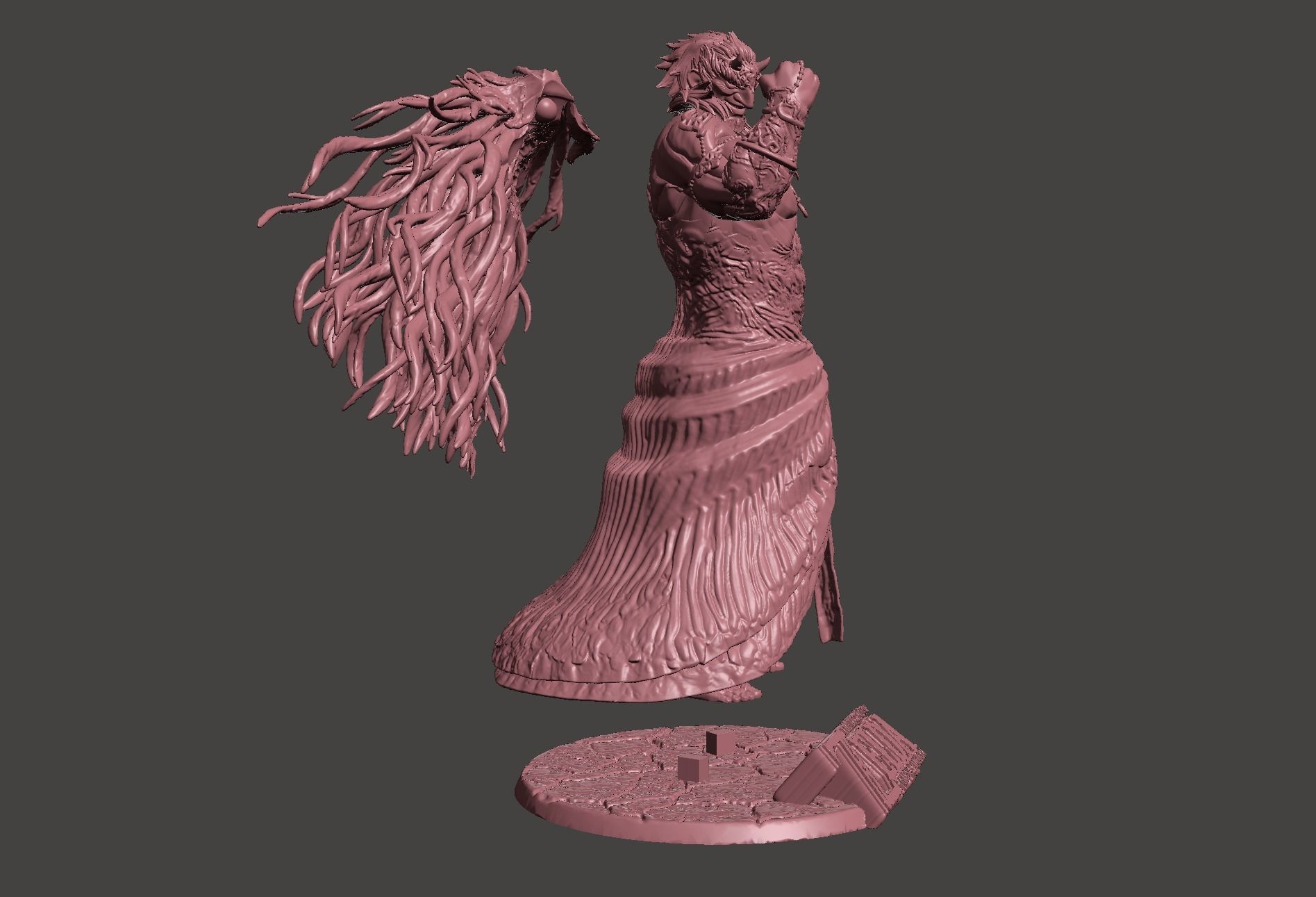 DEMON KING GANONDORF TOTK EXTREME DETAIL STL - LEGEND OF ZELDA 3D model ...