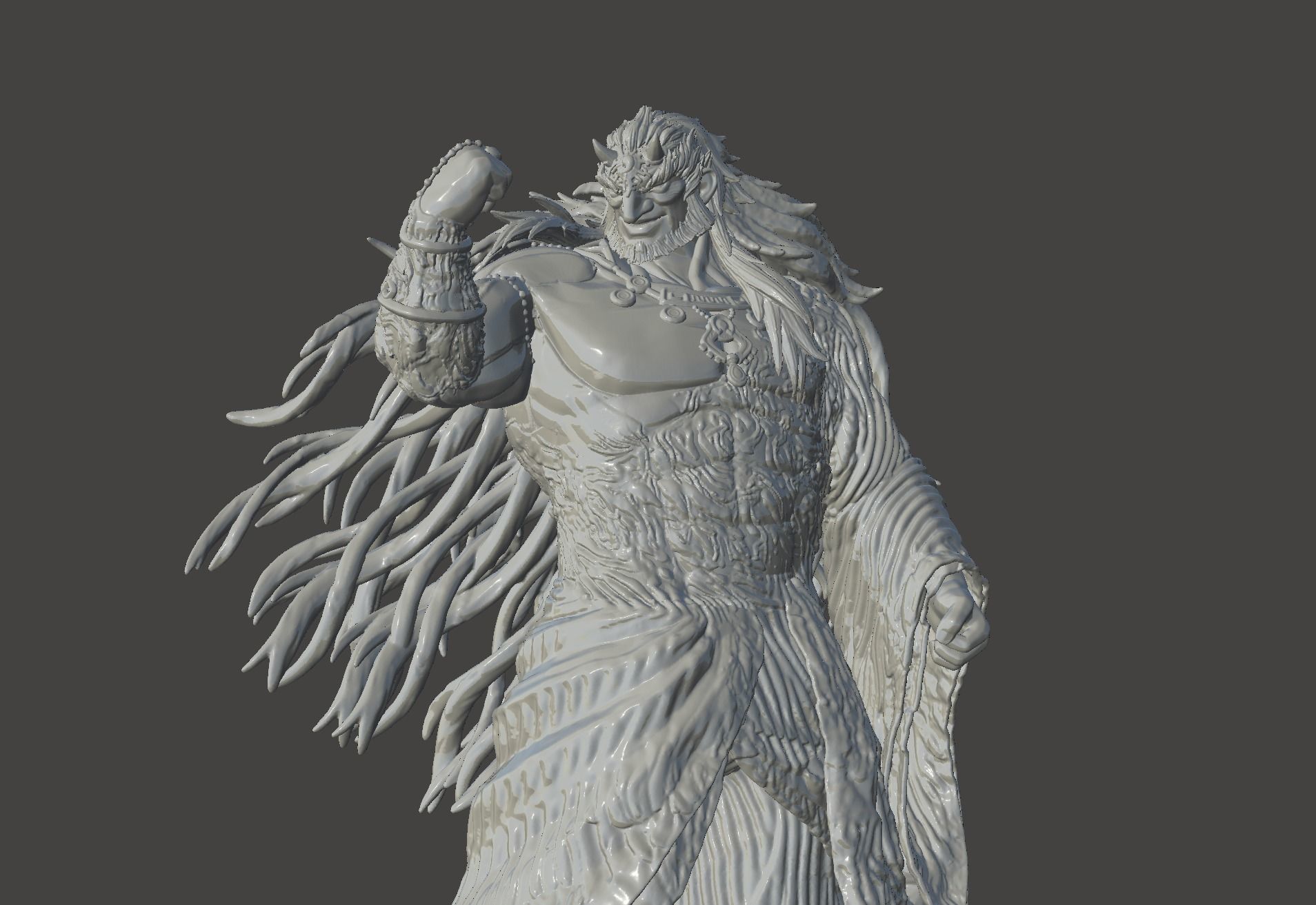 DEMON KING GANONDORF TOTK EXTREME DETAIL STL - LEGEND OF ZELDA 3D model ...