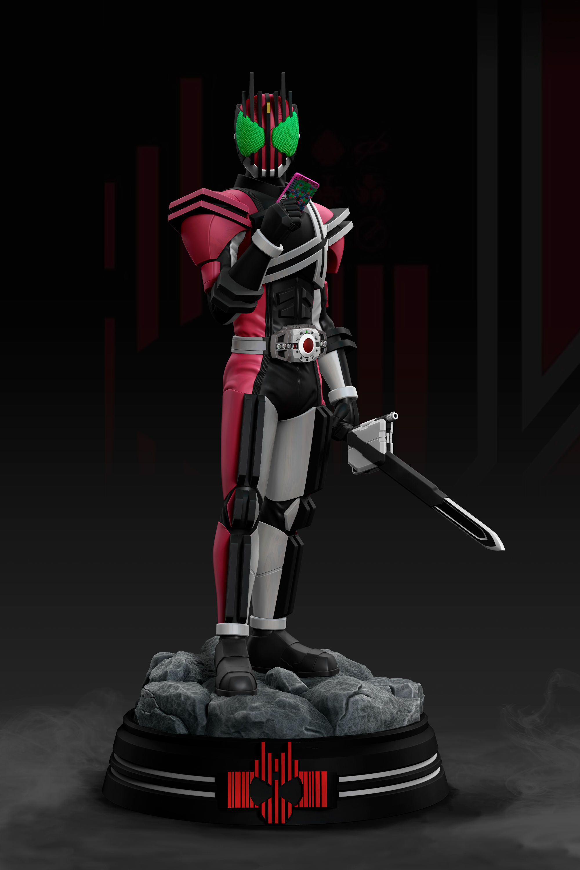 Kamen Rider Decade 3D model 3D printable | CGTrader