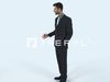 3D model Posture 05B Explaining Couple Elegant Business Man VR / AR ...