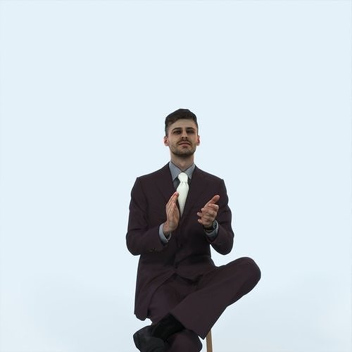 3D model Posture 19E Clapping Sitting Elegant Man VR / AR / low-poly ...