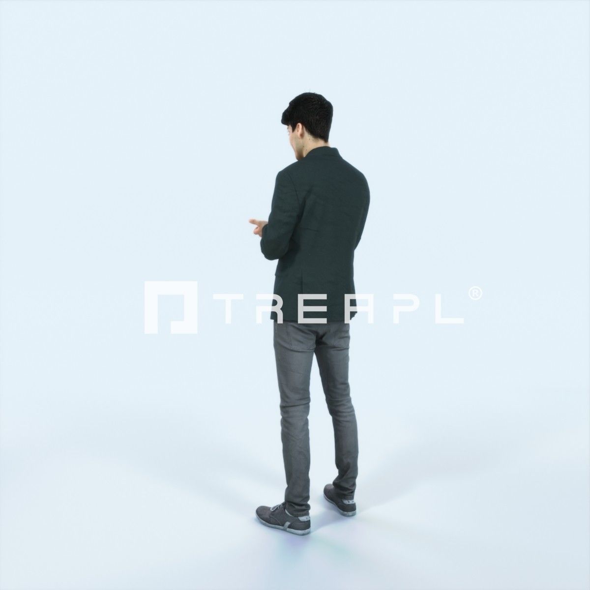 3D model Prime 04I Clapping Casual Man VR / AR / low-poly | CGTrader