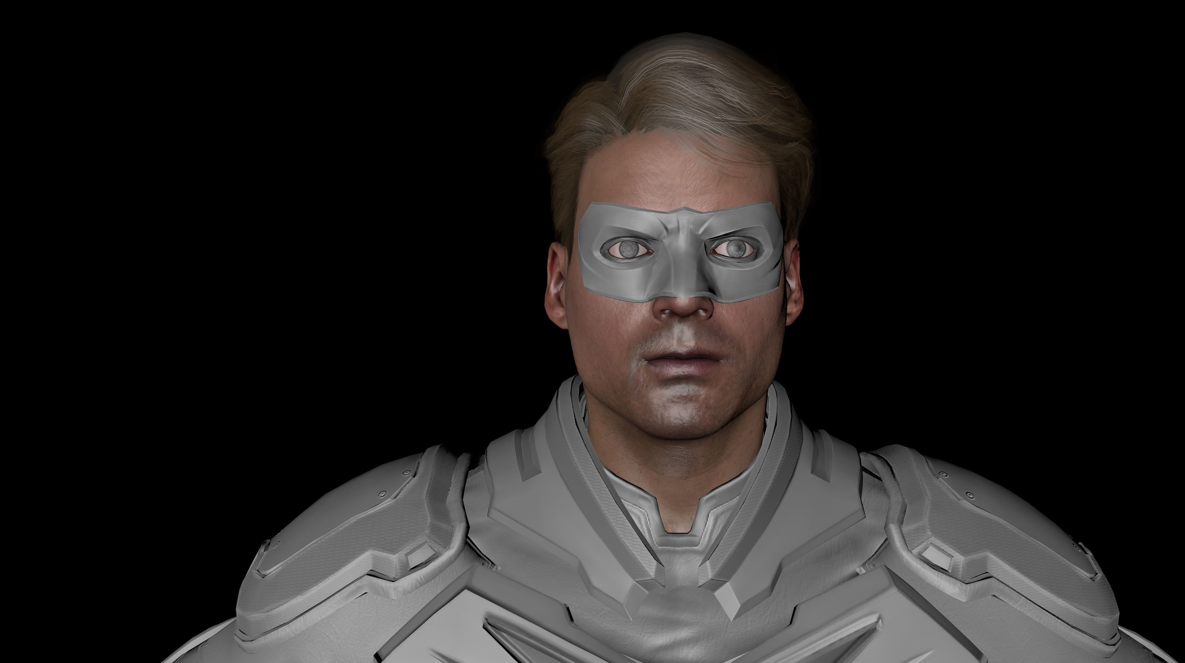 Hal Jordan Green Lantern 3D Model 3D model rigged | CGTrader