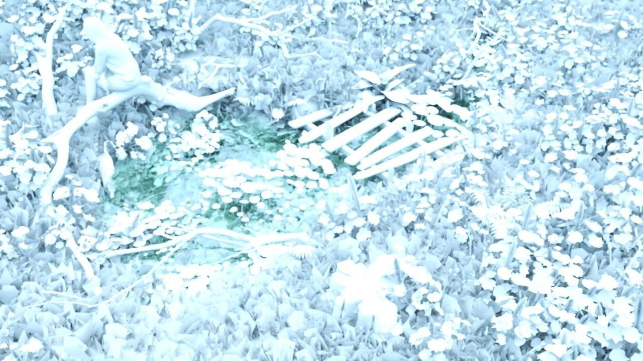 Small Pond - Full Model Sketchup - V-ray Render 3D model | CGTrader