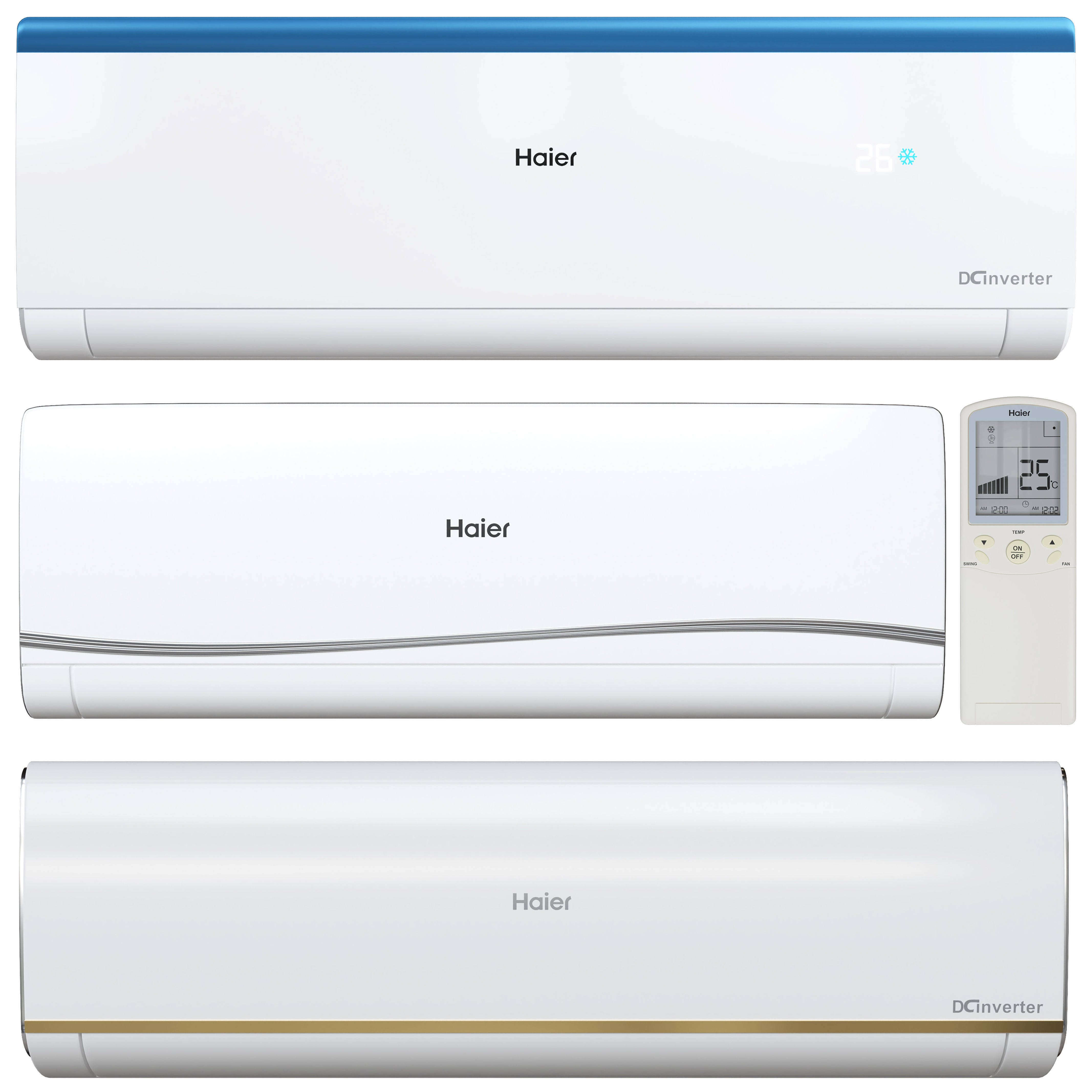 Haier Air Conditioner Collection 3D model | CGTrader