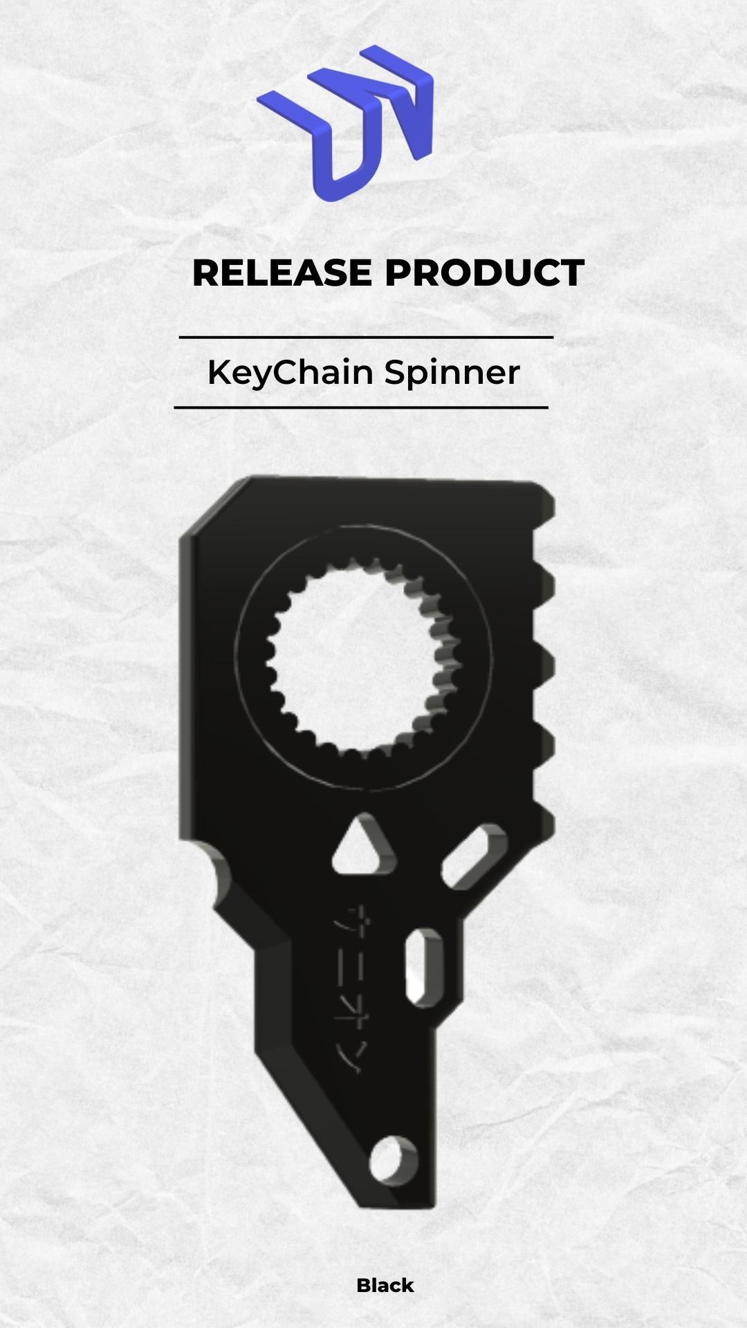 Keychains spinner 3D model 3D printable | CGTrader