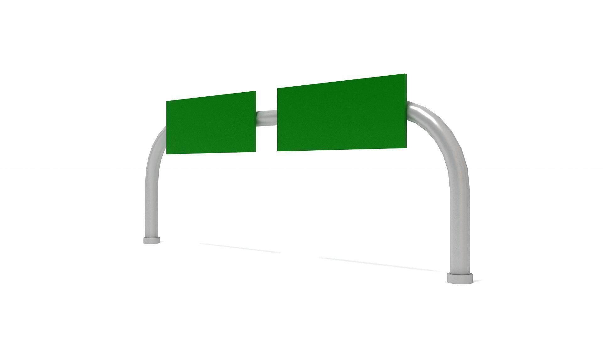 Highway Road Sign 3D model | CGTrader