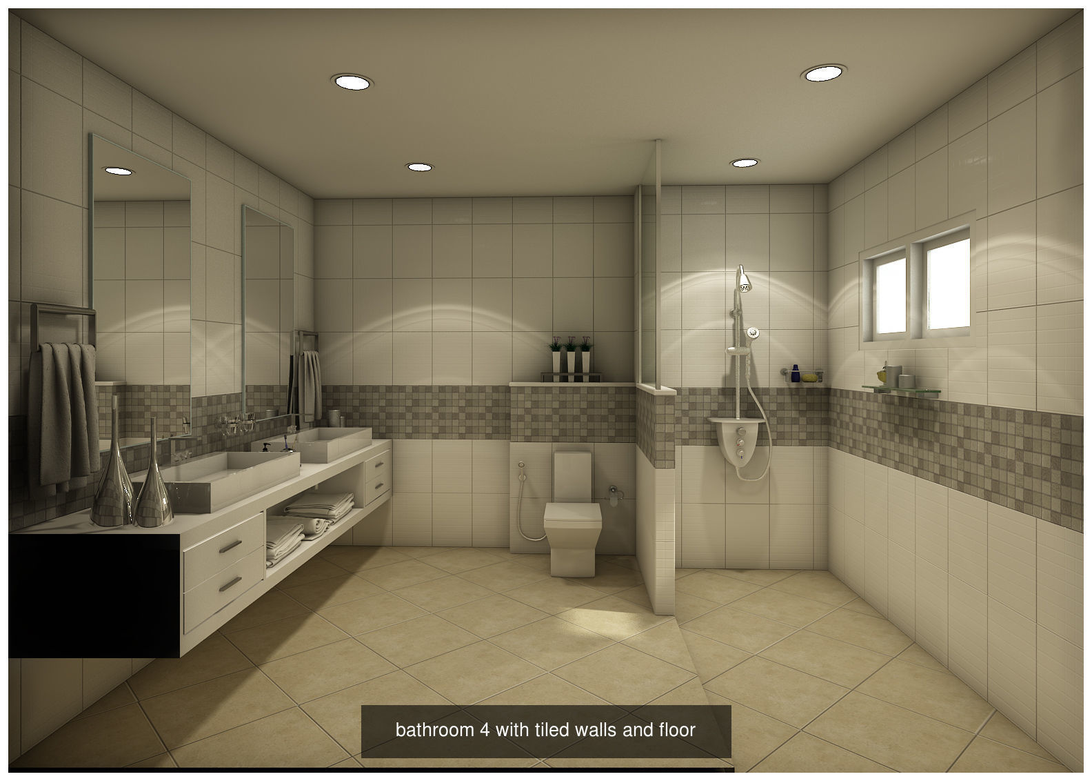 Group bathroom 01 3D Model Collection | CGTrader