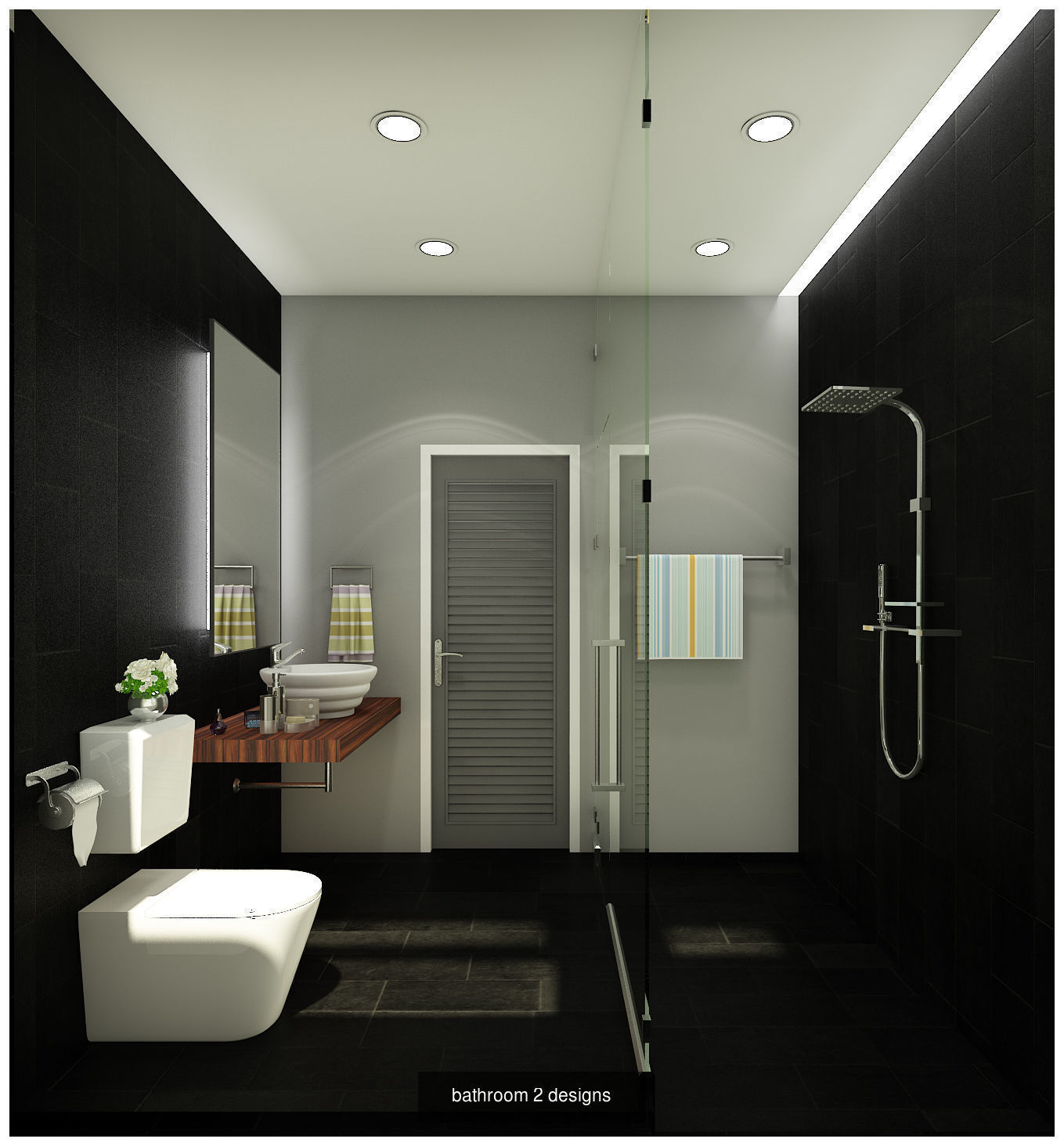 Group bathroom 01 3D Model Collection | CGTrader