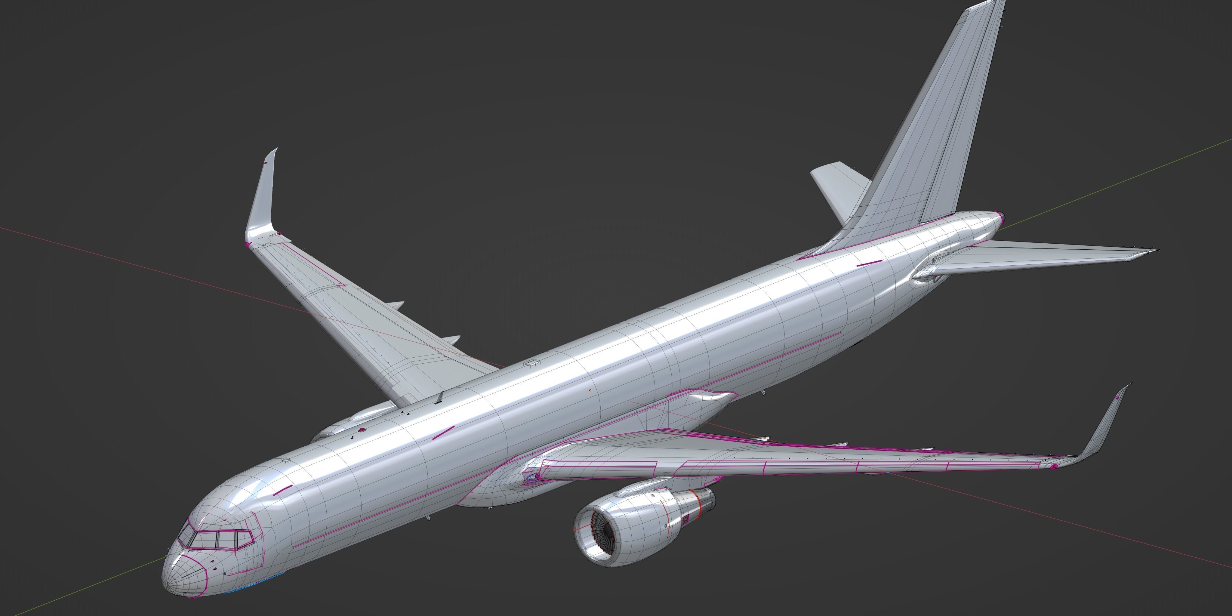 Boeing 757-200 3D model | CGTrader