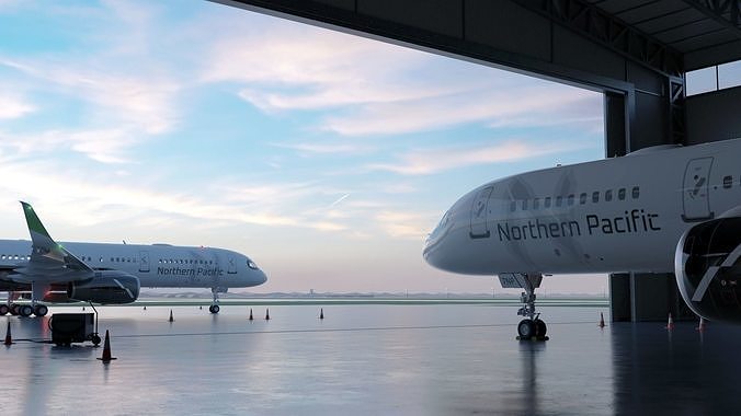 Boeing 757-200 3D model | CGTrader