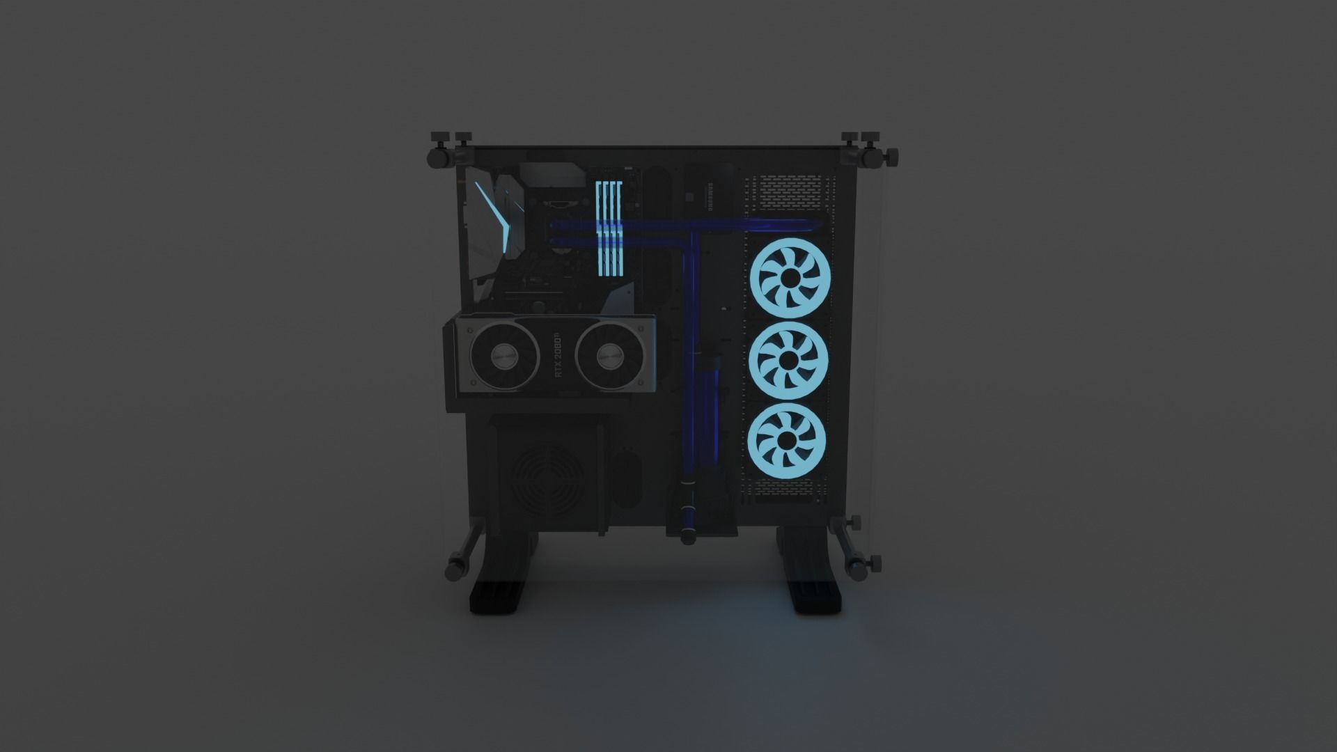gaming pc computer 3D model | CGTrader