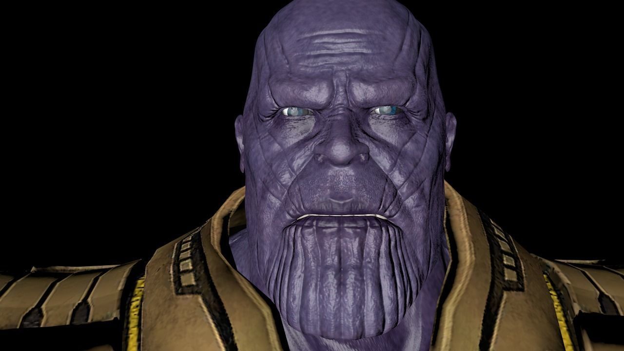 Thanos EndGame 3D Model 3D model rigged | CGTrader
