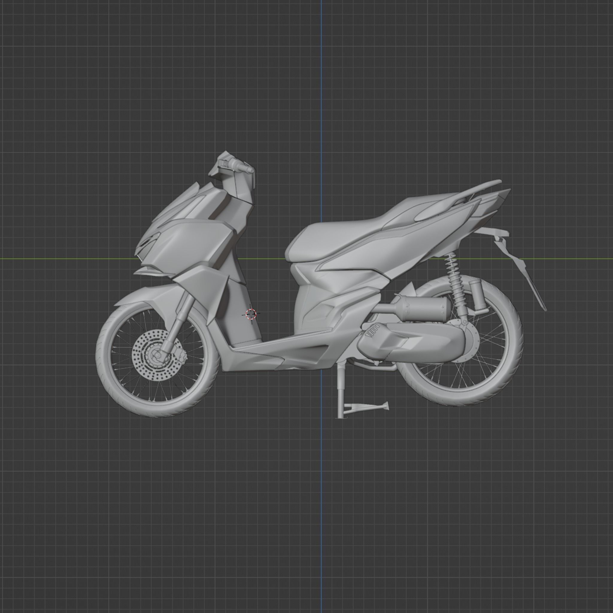 HONDA VARIO 160 2022 3D model | CGTrader
