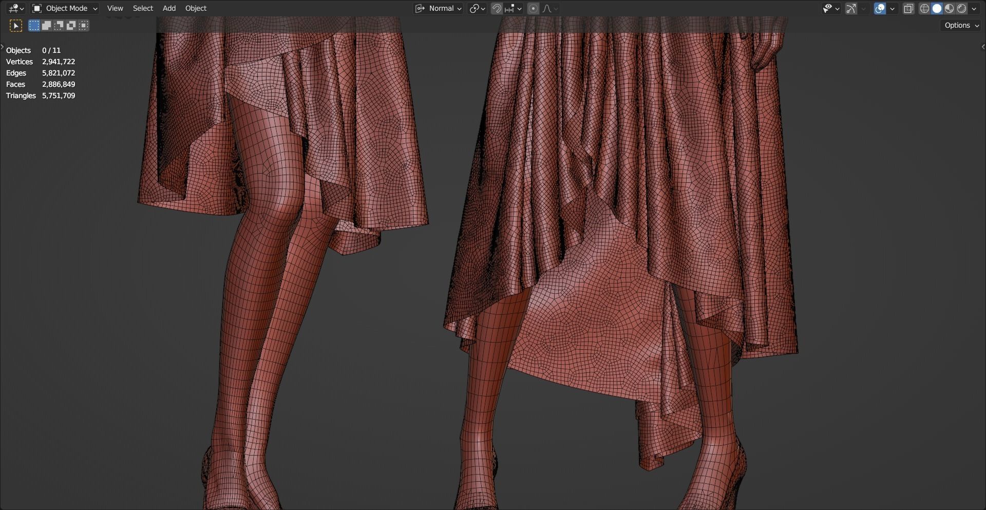 Woman Outfit For Party 3D model | CGTrader