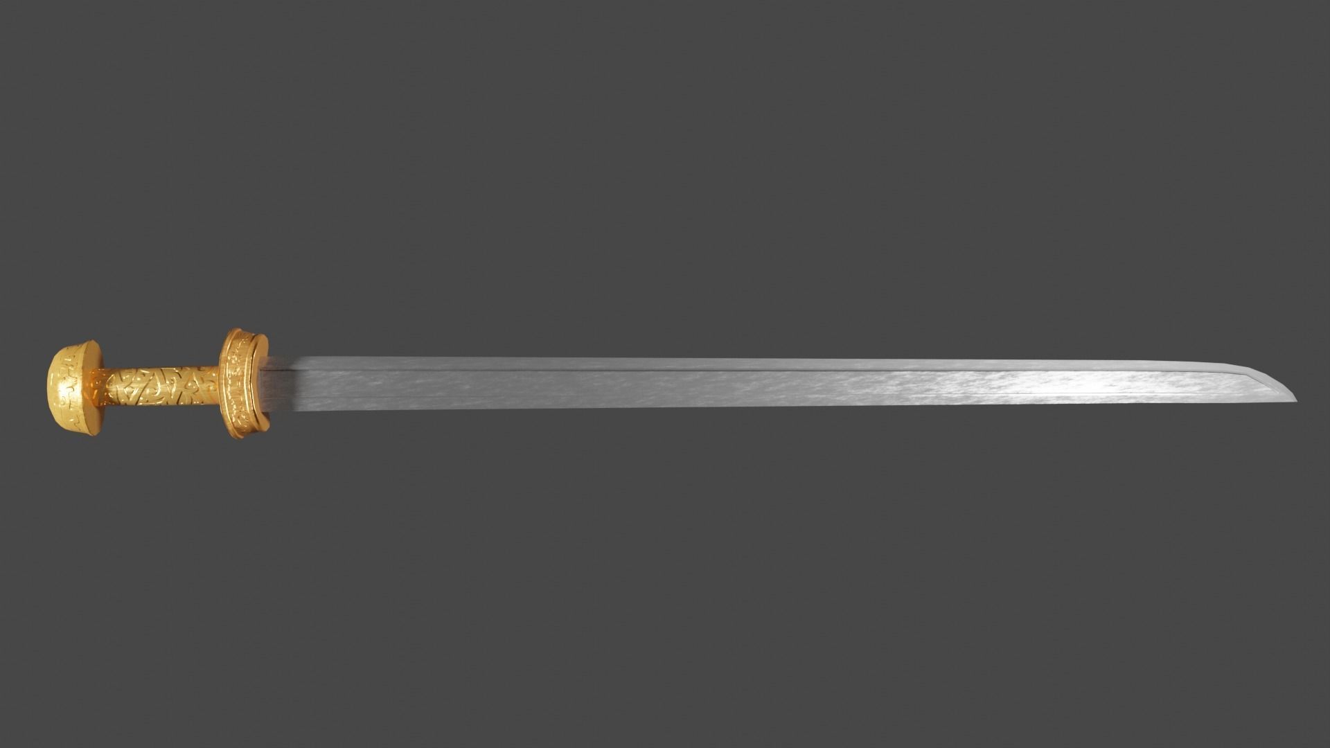 3D model Langsax sword VR / AR / low-poly | CGTrader