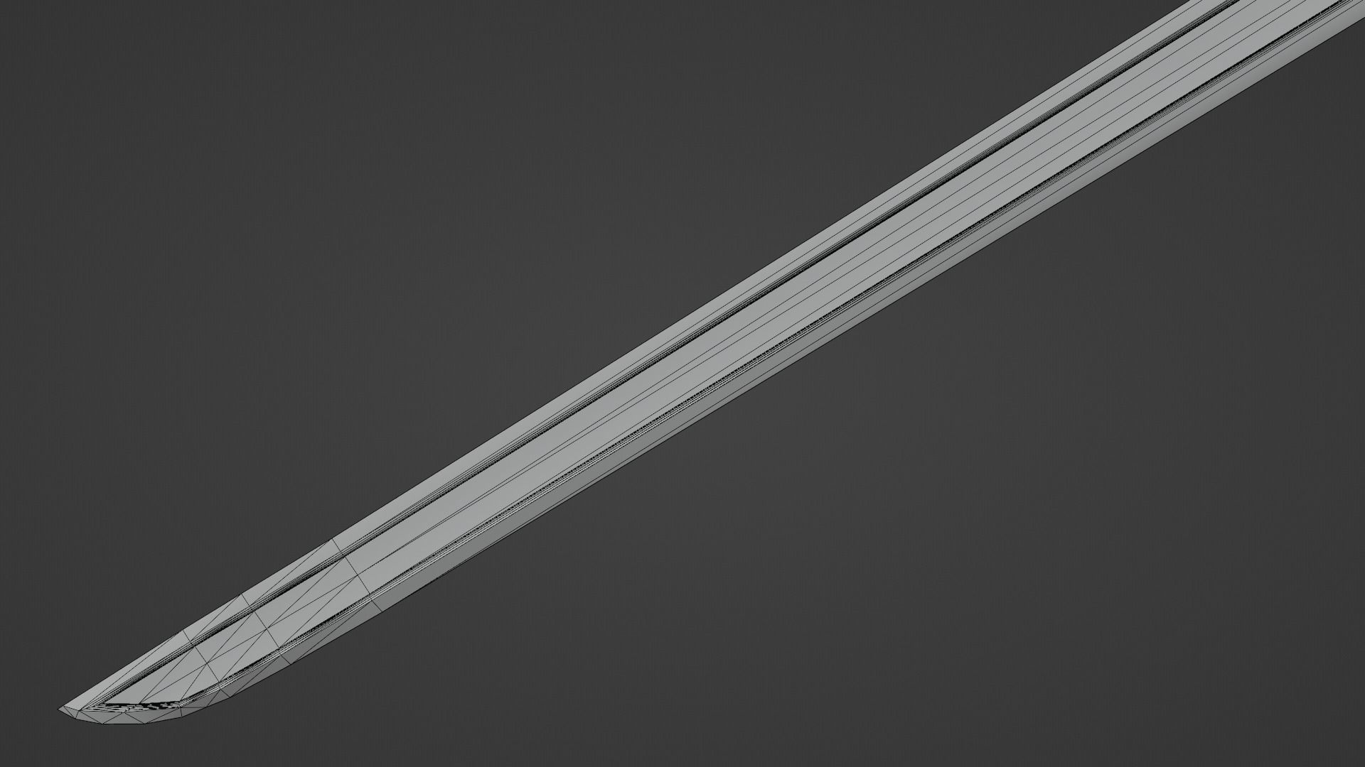 3D model Langsax sword VR / AR / low-poly | CGTrader