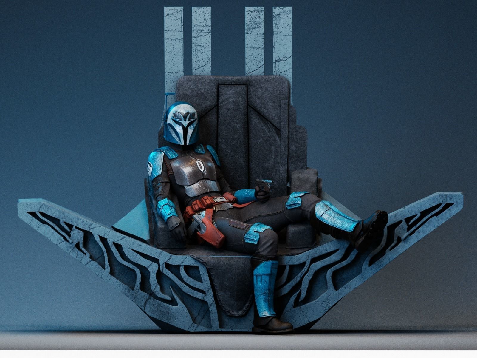 Bo Katan 3D Print 3D model 3D printable | CGTrader