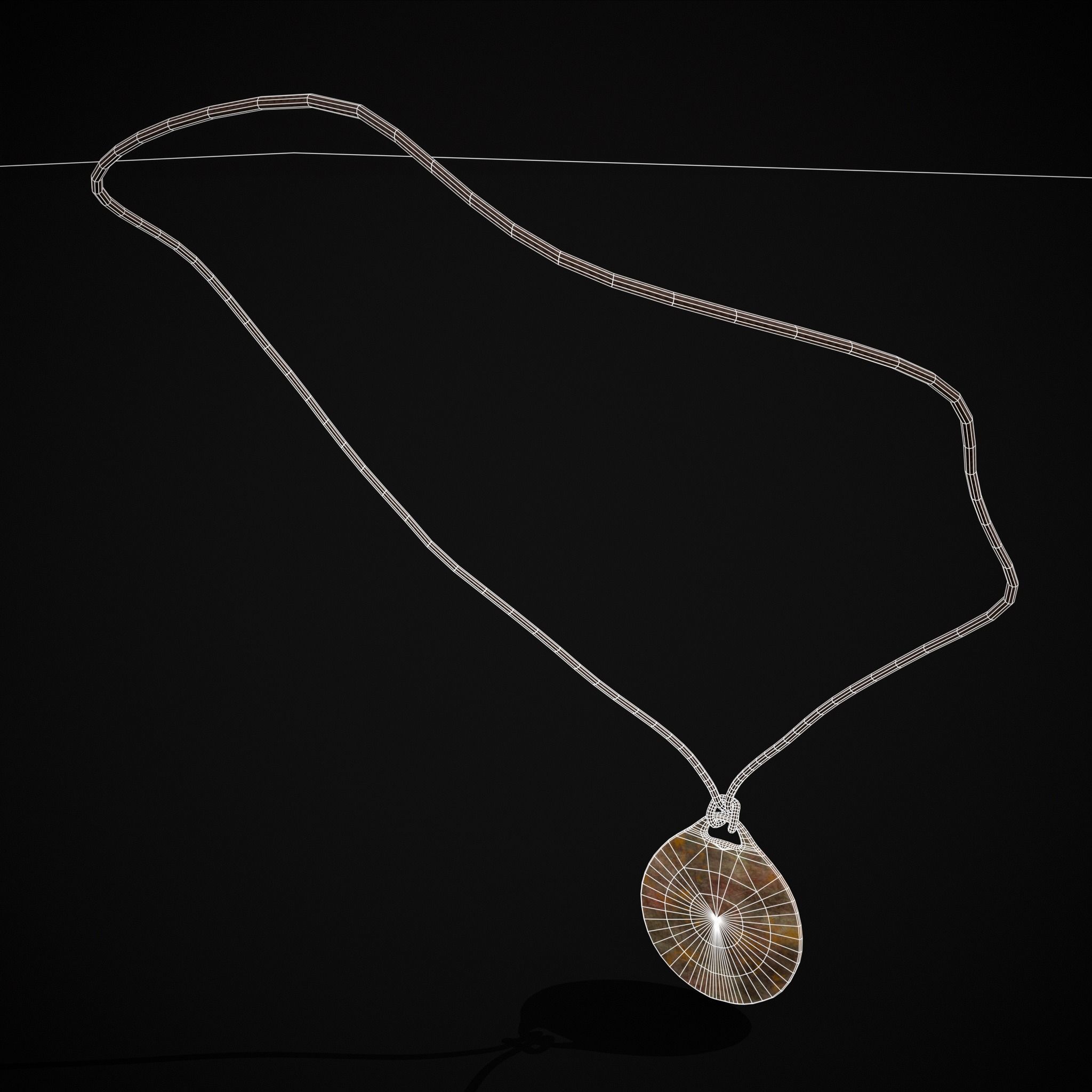 3D model Wooden Vegvisir Medallion VR / AR / low-poly | CGTrader