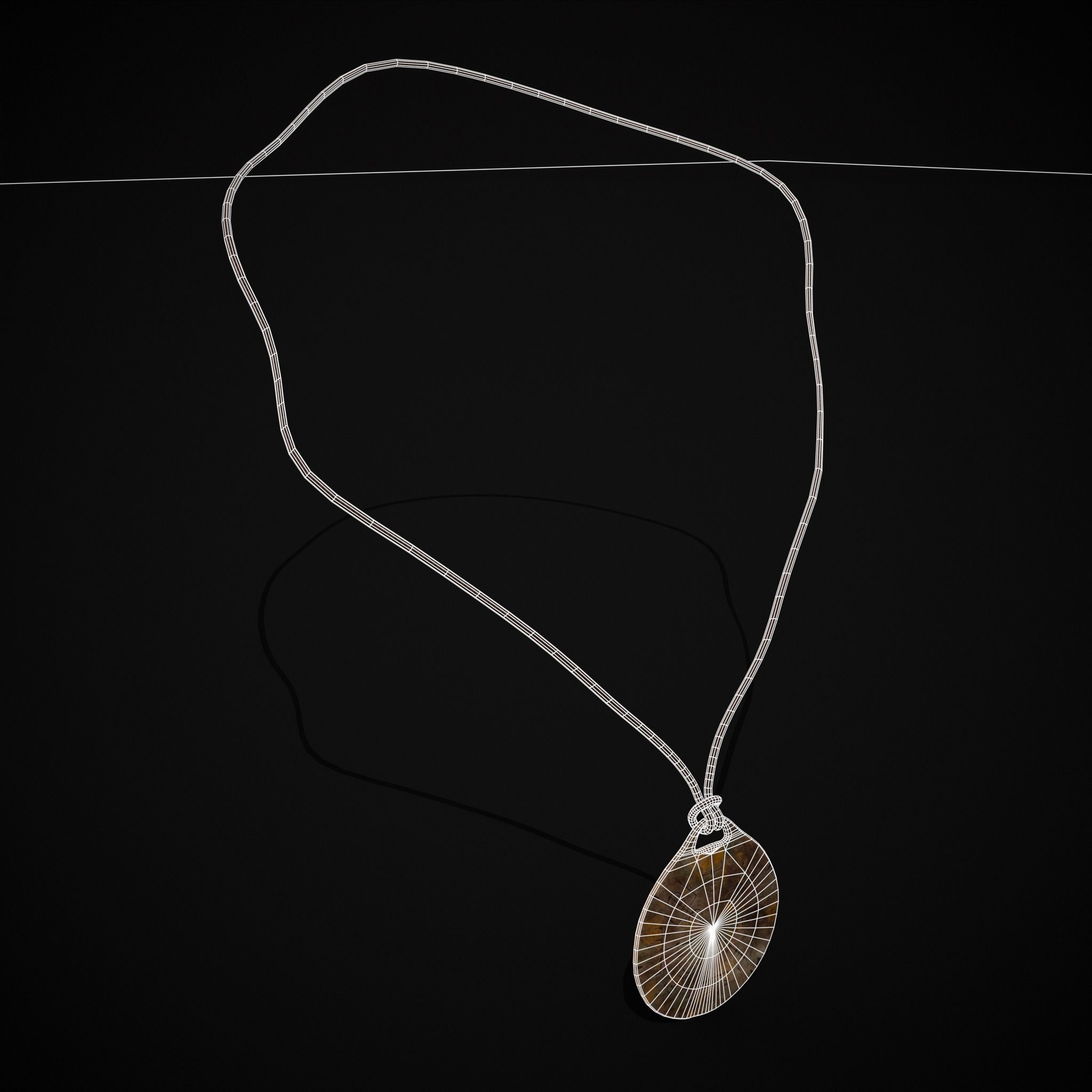 3D model Wooden Vegvisir Medallion VR / AR / low-poly | CGTrader