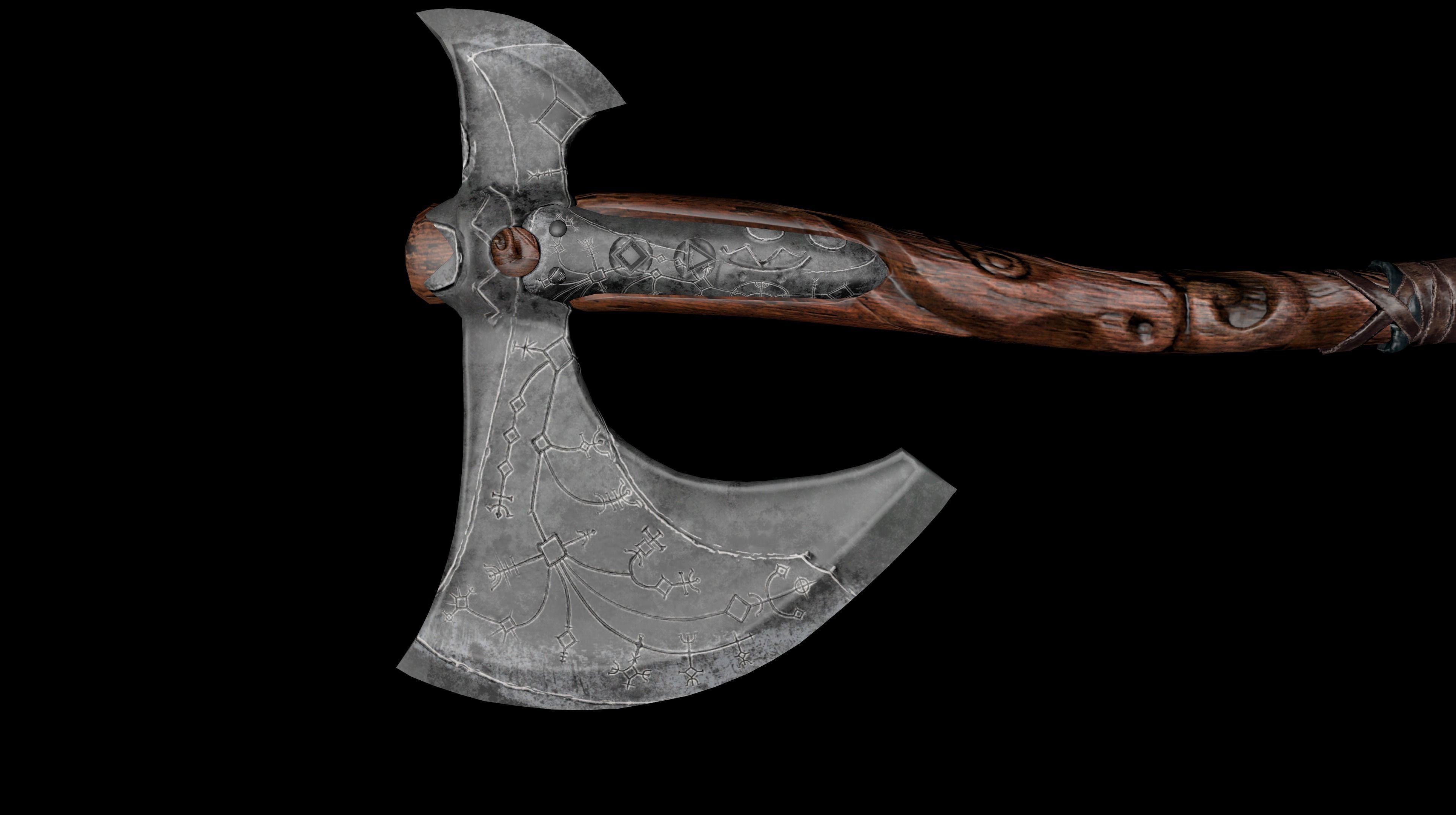 Leviathan Axe 3D Model 3D model | CGTrader