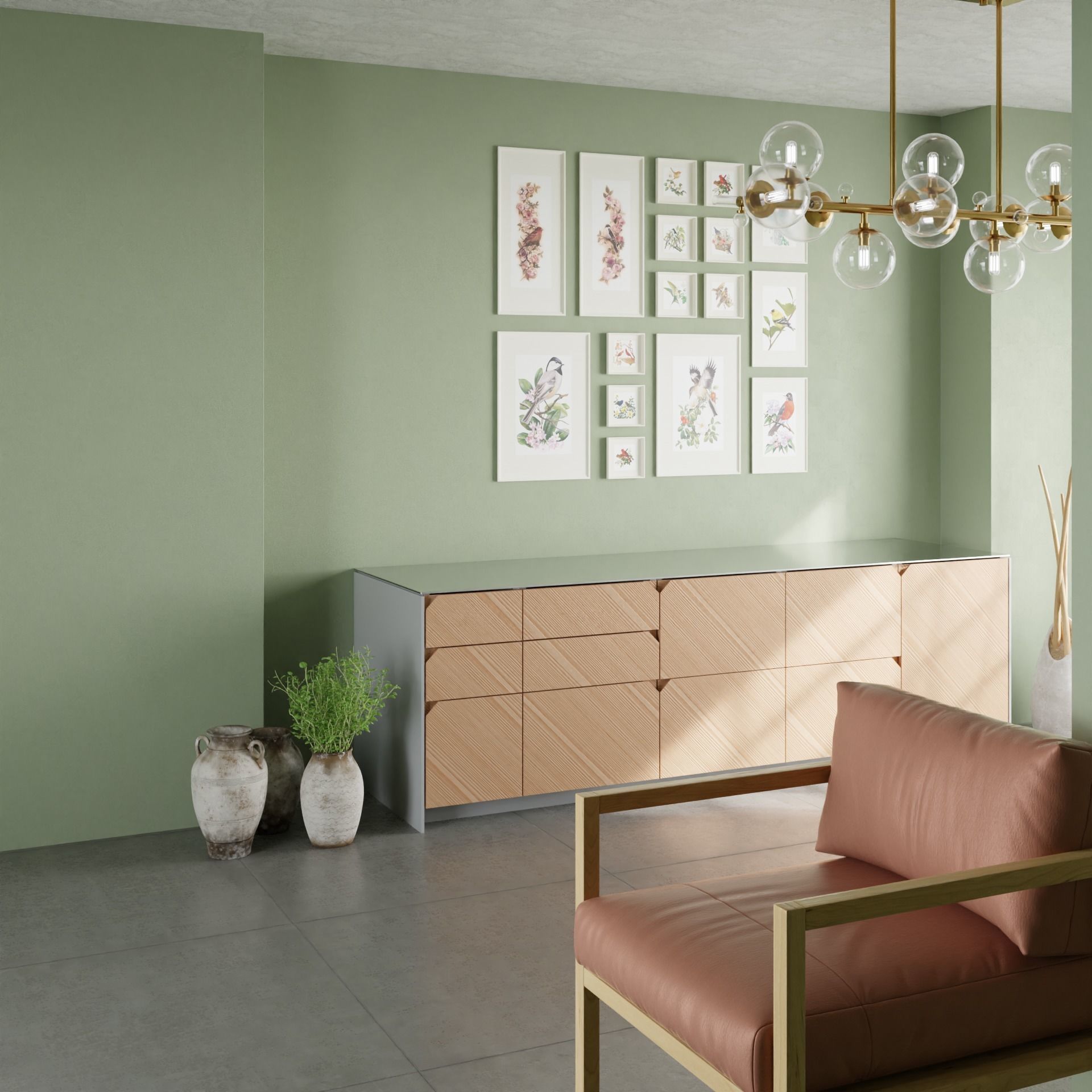 3D interior render of degree kitchen by Cecilie Mans 3D model | CGTrader