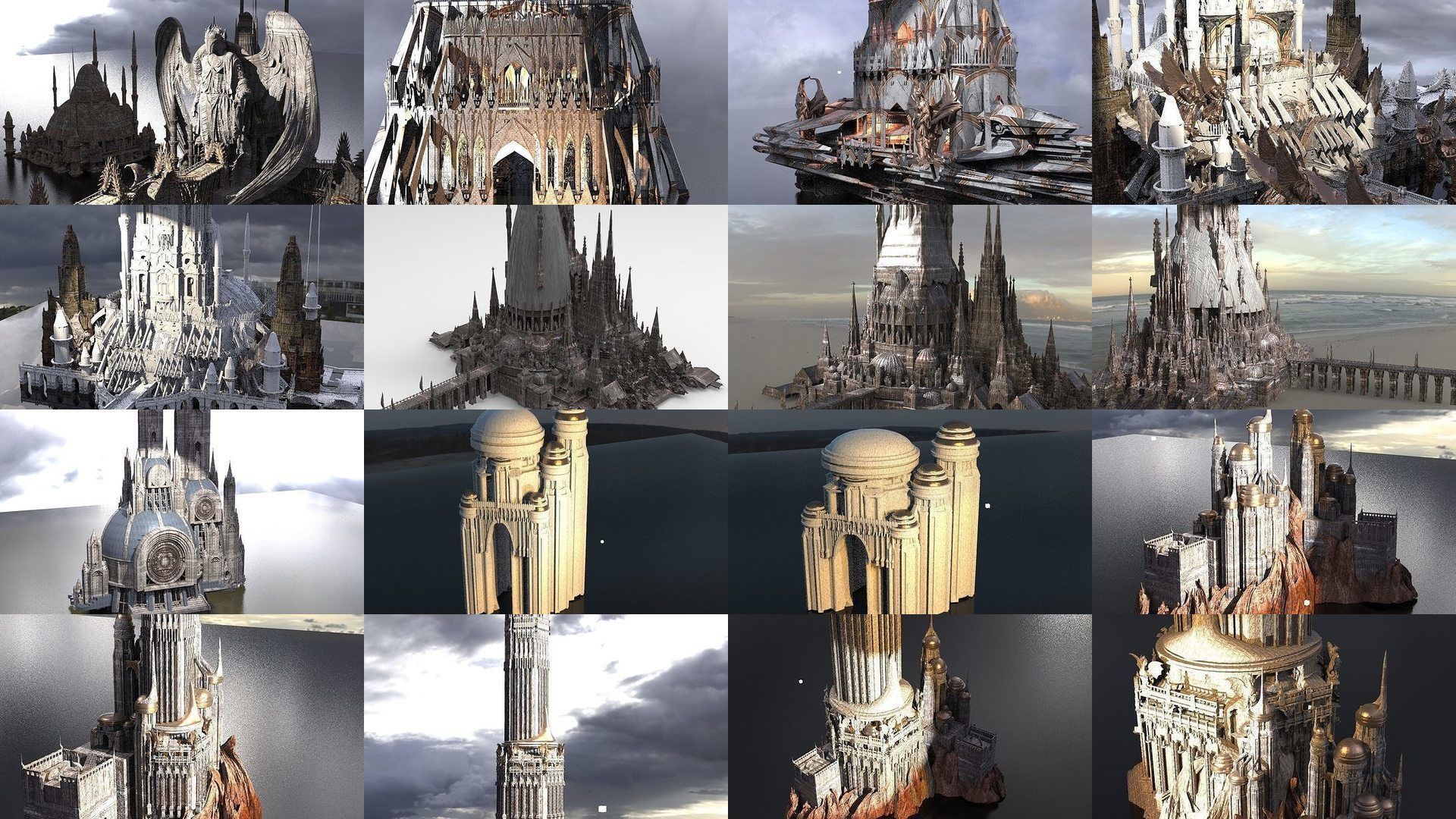 Emperor Palace Castles Collection | CGTrader