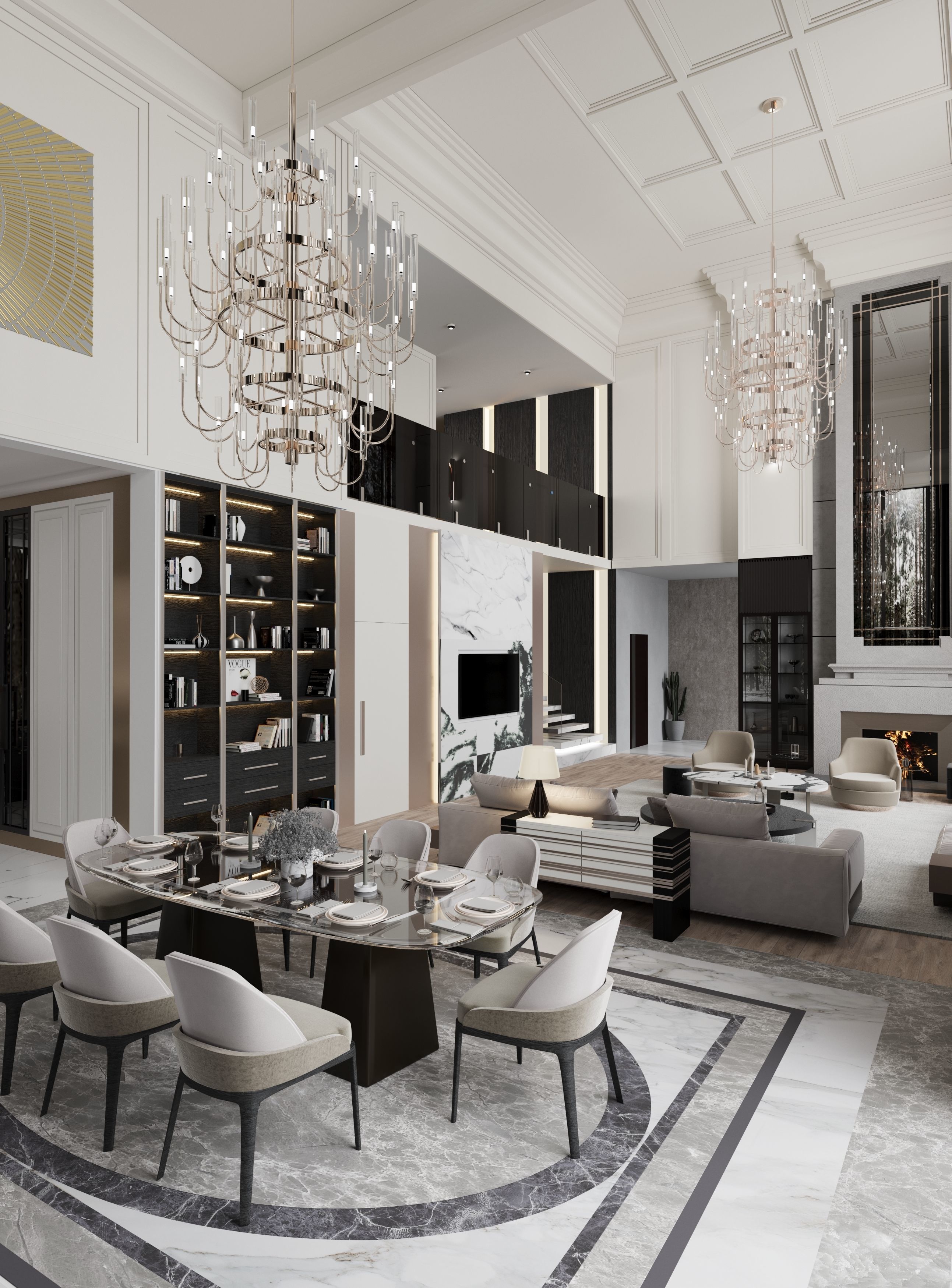 Duplex Modern Luxury 3D model | CGTrader