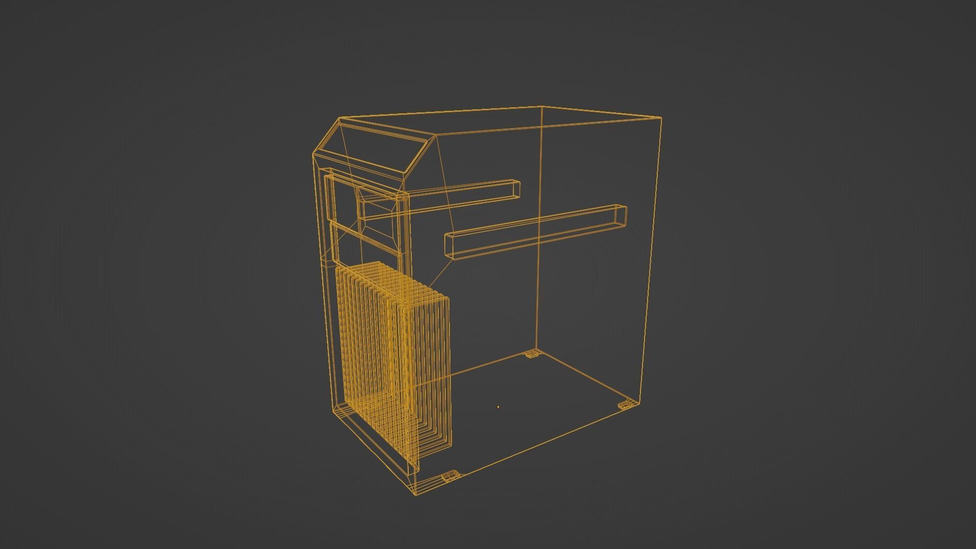 3D model Computers Servers Screens Touch Pad Lock Box VR / AR / low ...