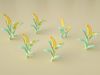 Stylized straw small rice rice 3D model | CGTrader