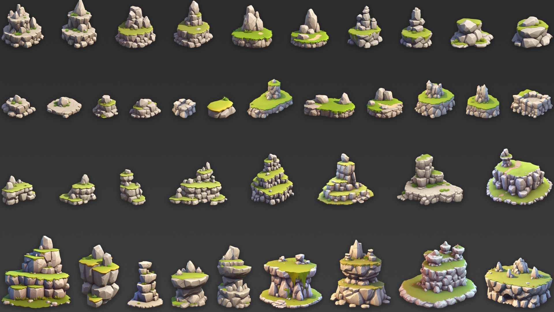 80 Fantasy Stone Rock Cliff Game Asset Texture | CGTrader