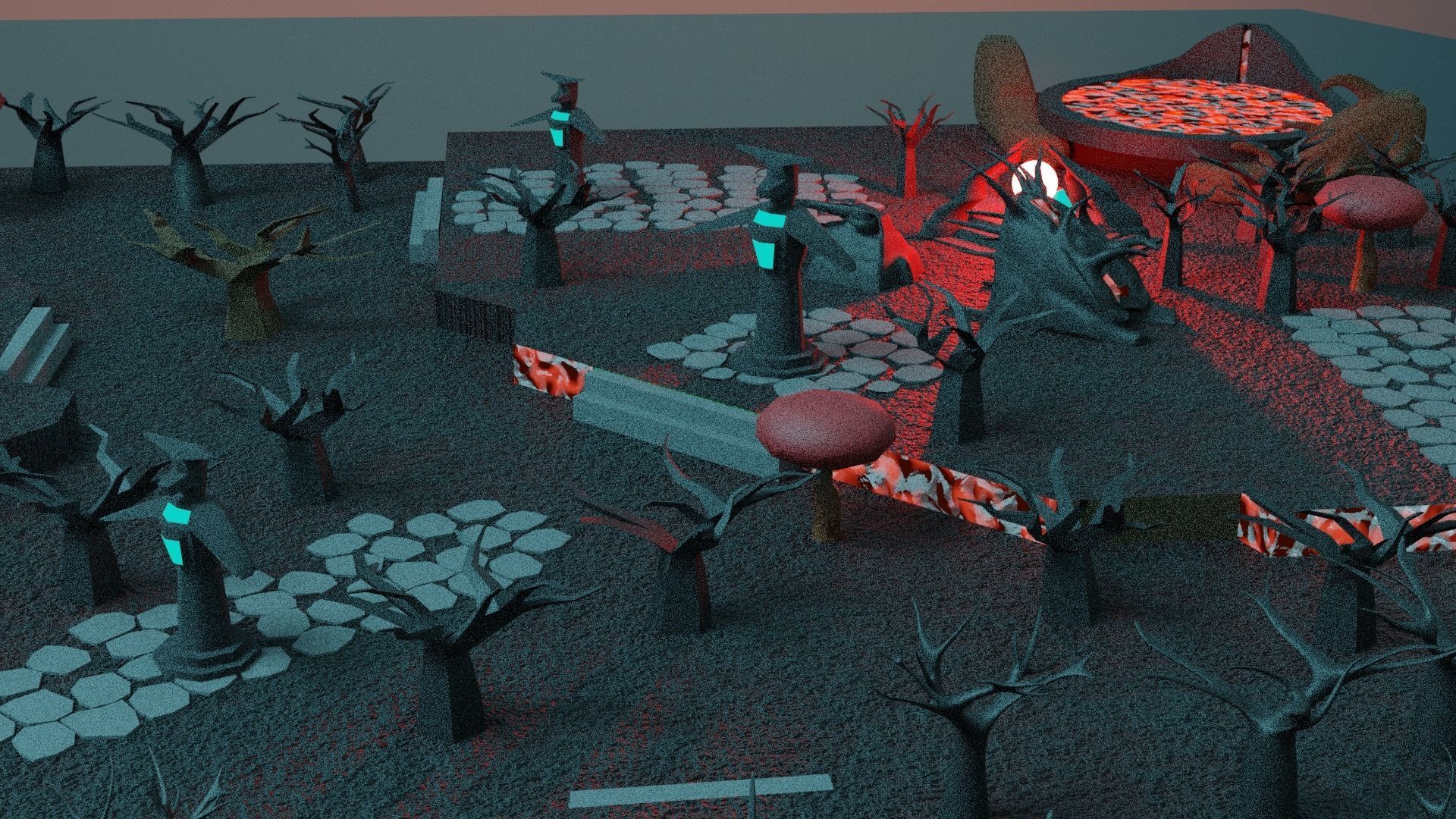 Dota 2 map Aquarium 3D model | CGTrader