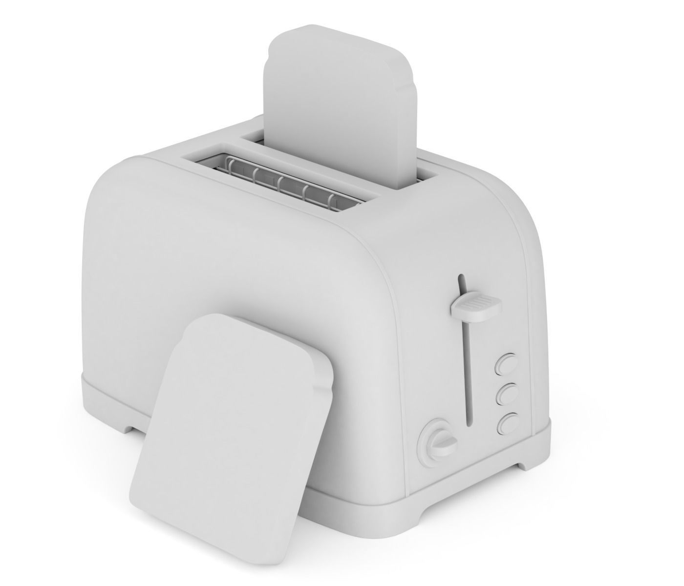 Toaster 3D model | CGTrader