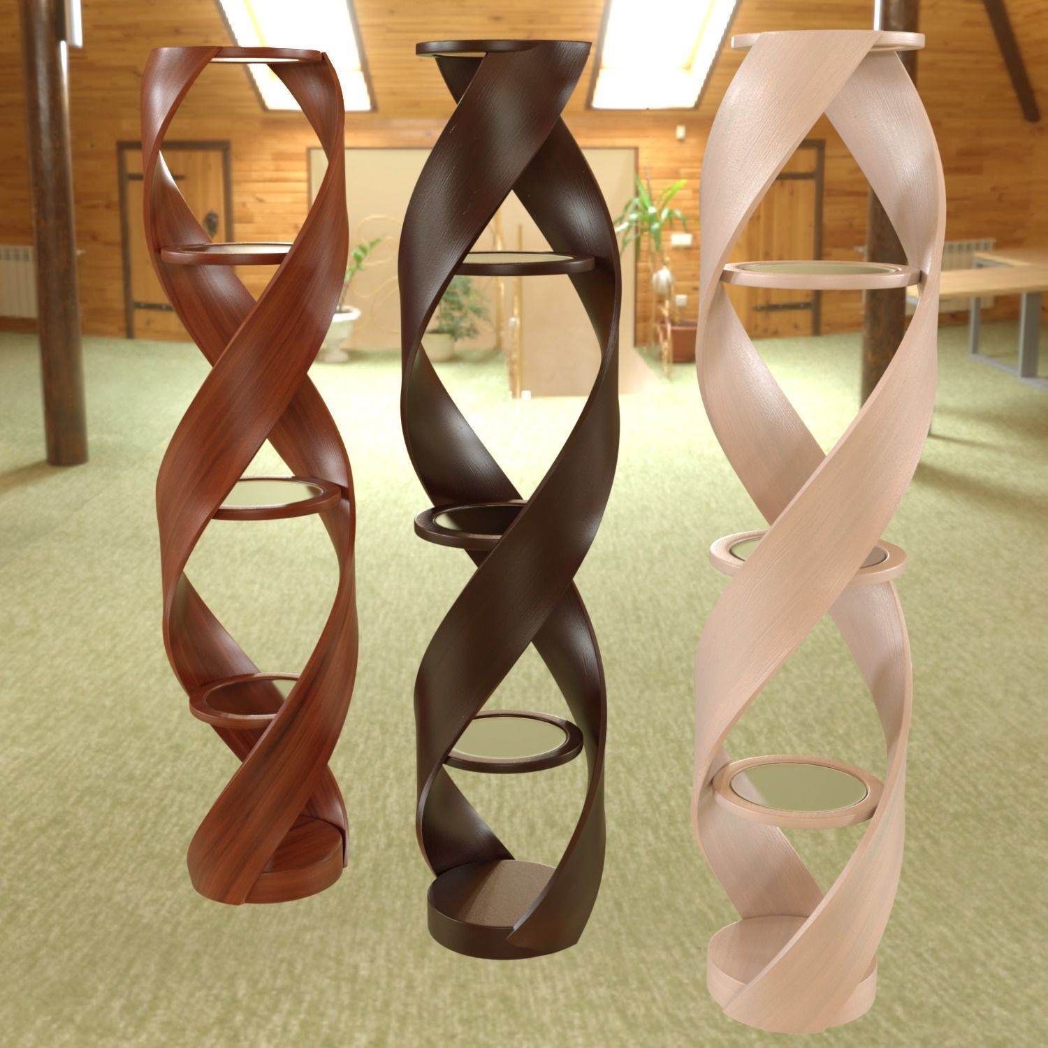 DNA Whole Twist 3D model | CGTrader