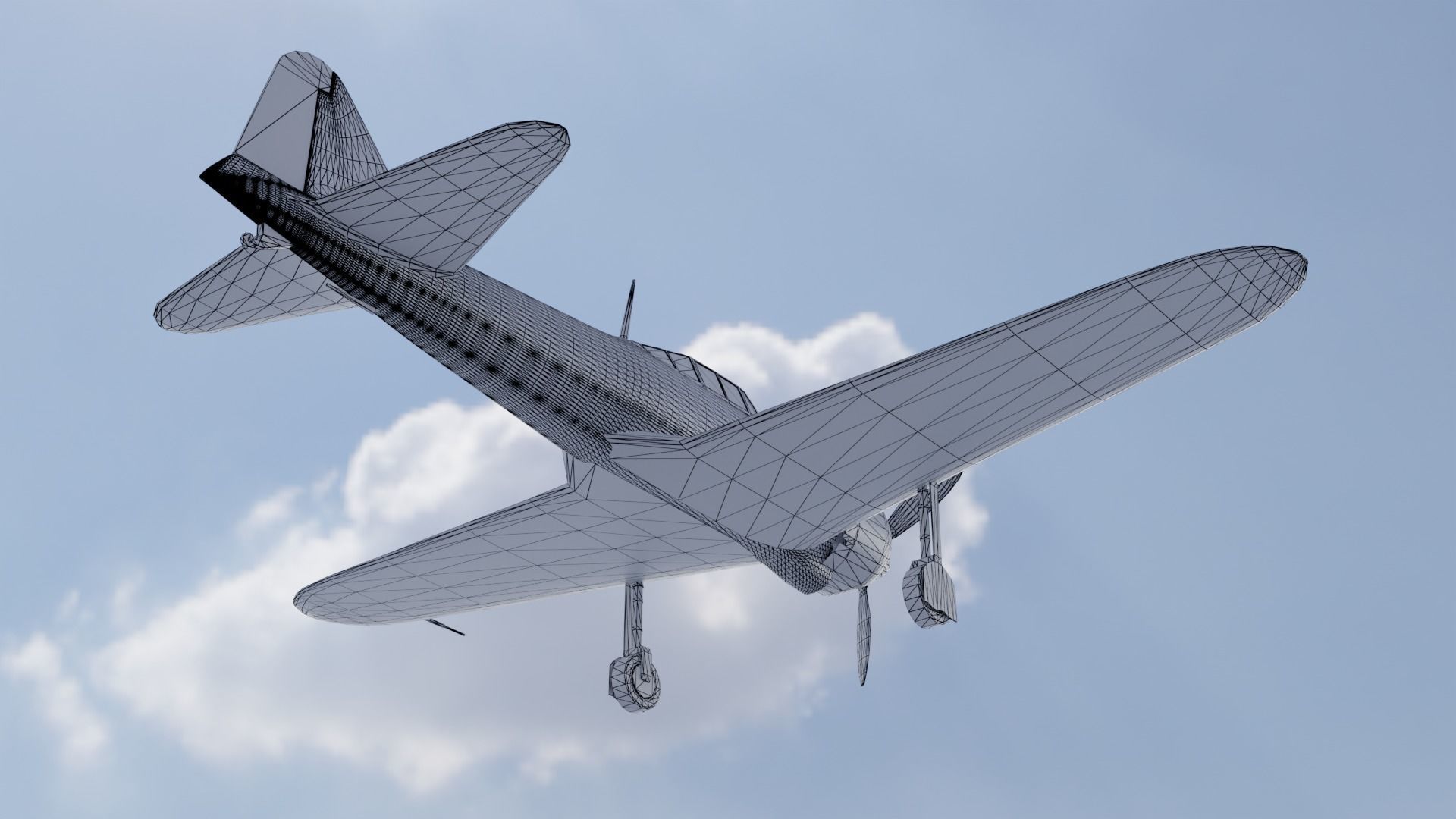 Mitsubishi Zero Japanese airplane free 3D model | CGTrader
