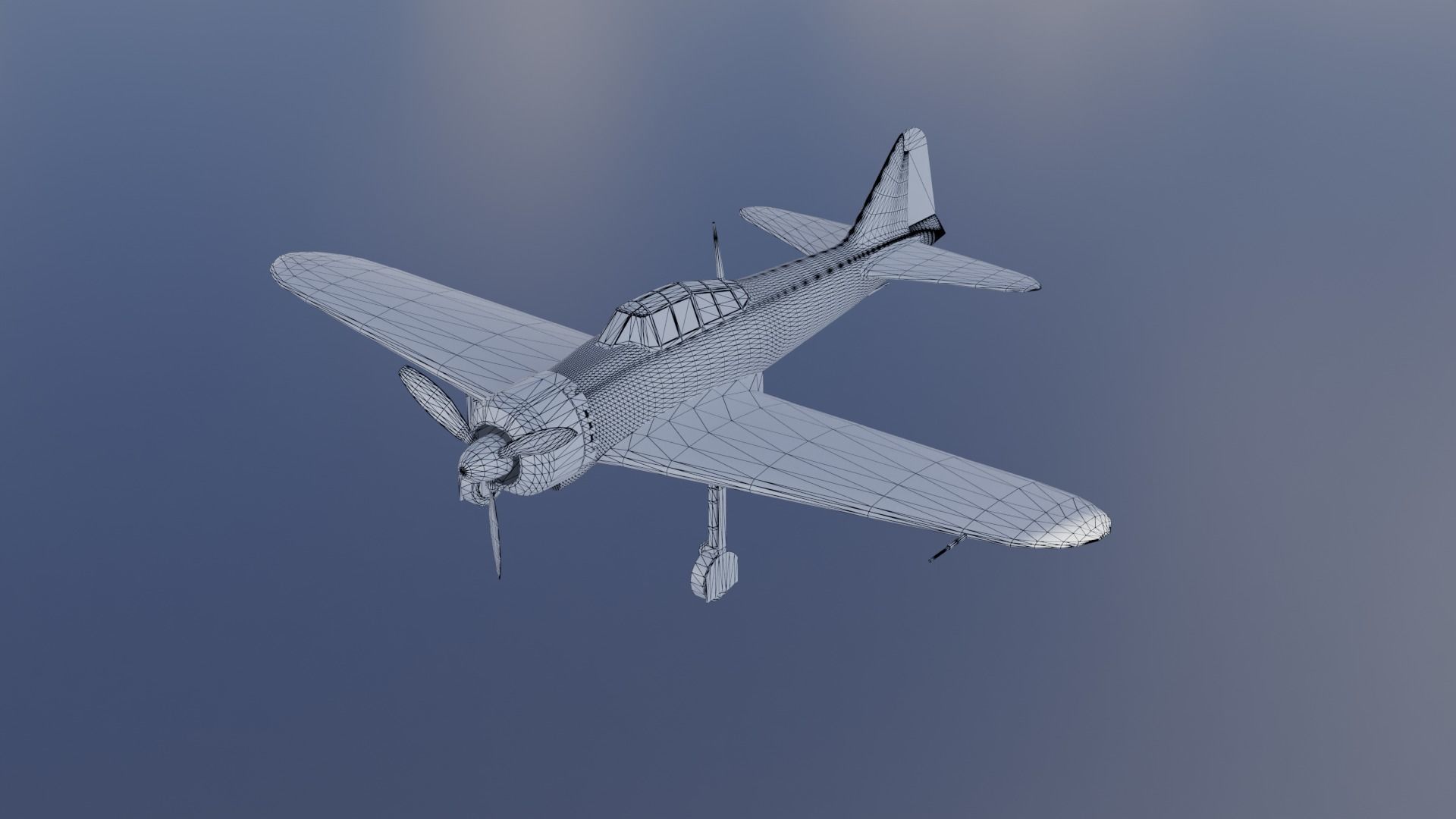 Mitsubishi Zero Japanese airplane free 3D model | CGTrader